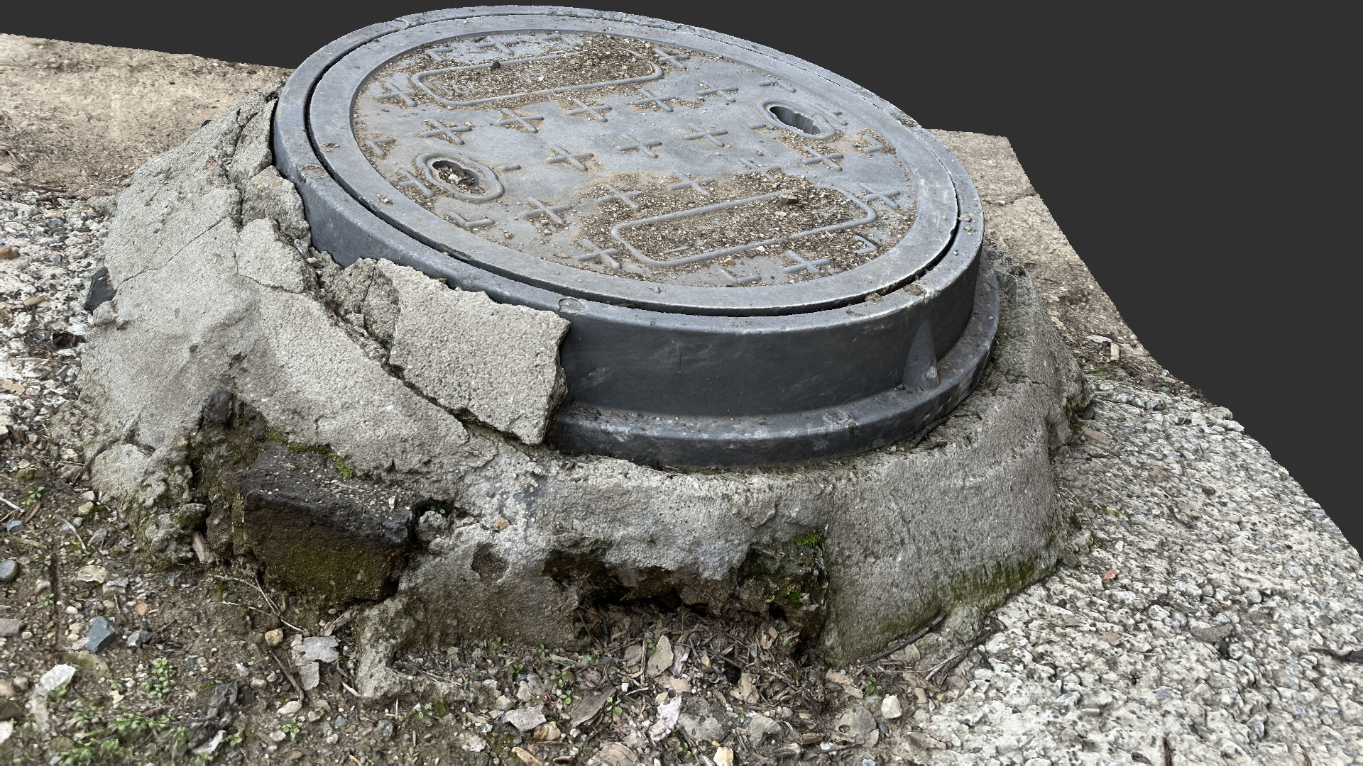 Manhole 3d Scan 3D model | CGTrader