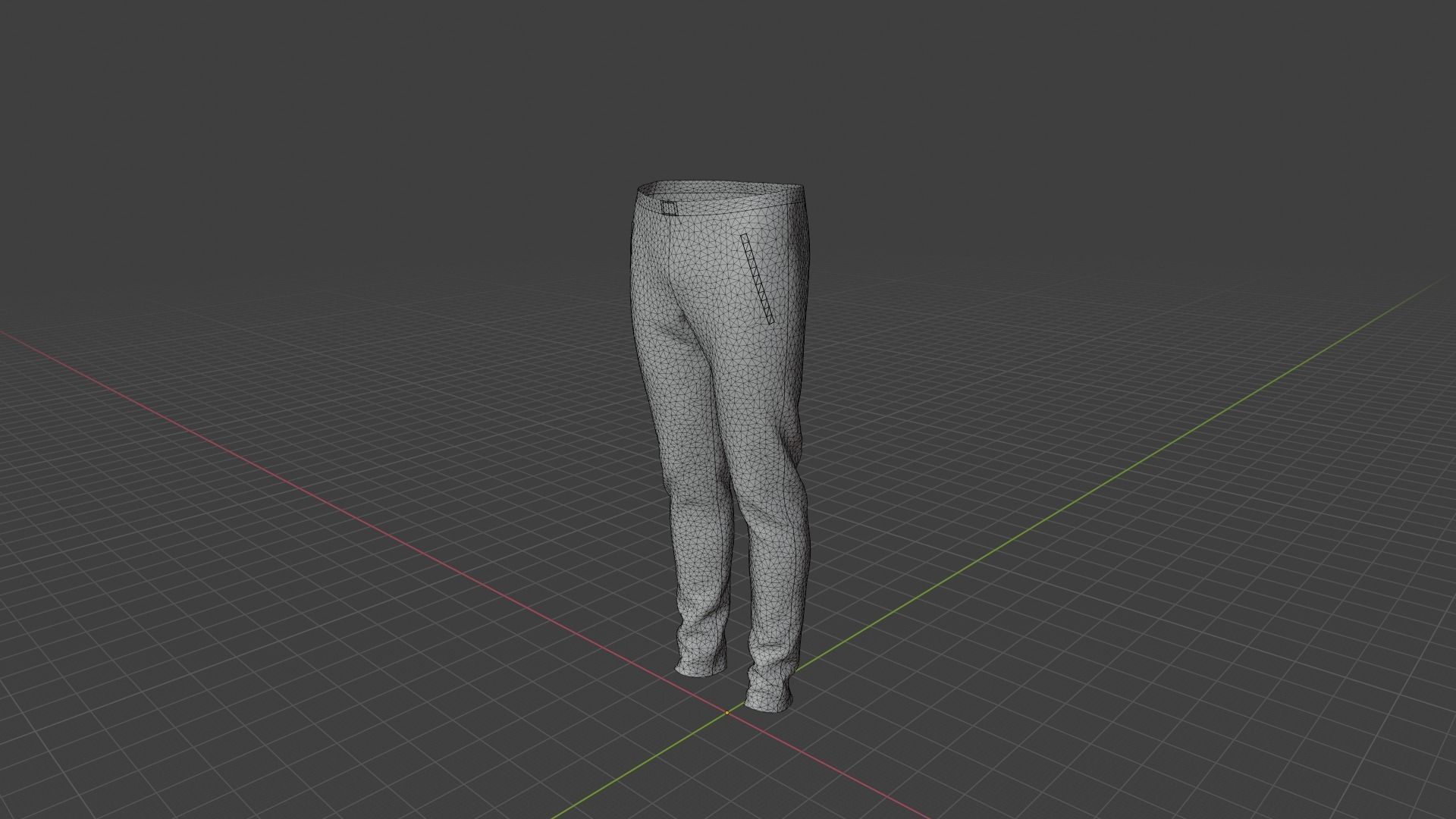 3D model Pants mannequin wearing VR / AR / low-poly | CGTrader