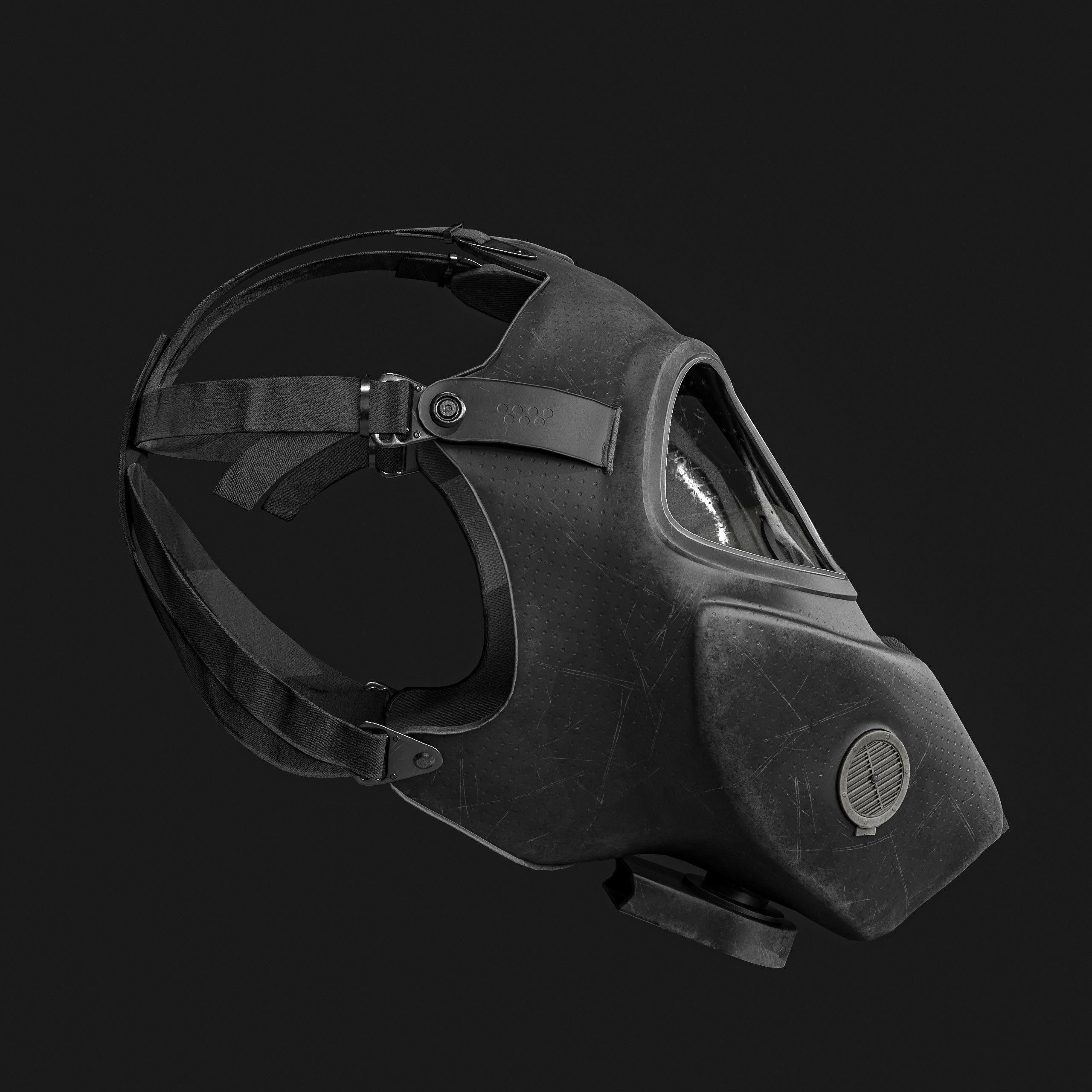 3D model XM28 Gas Mask VR / AR / low-poly | CGTrader