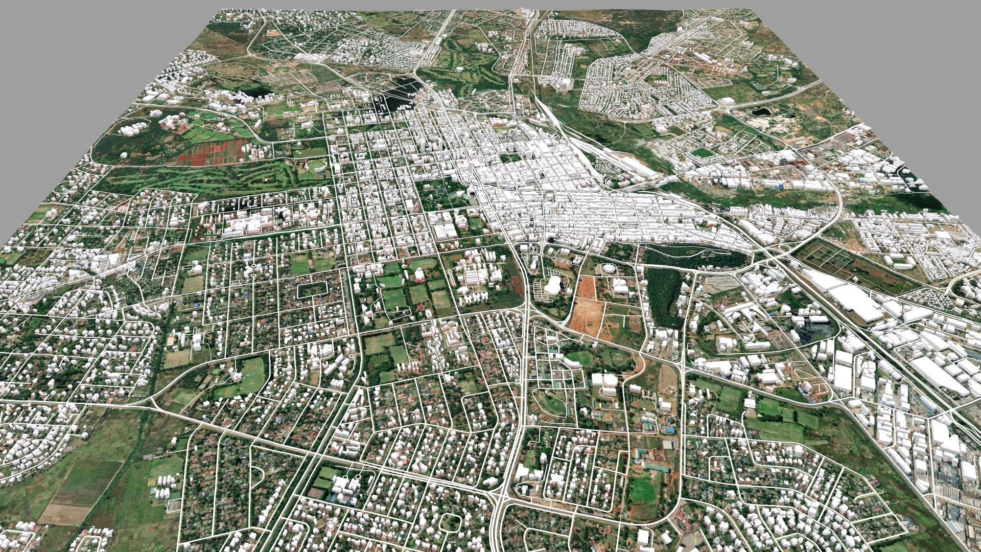 Cityscape Harare Zimbabwe 3D model | CGTrader