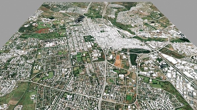 Cityscape Harare Zimbabwe 3D model | CGTrader