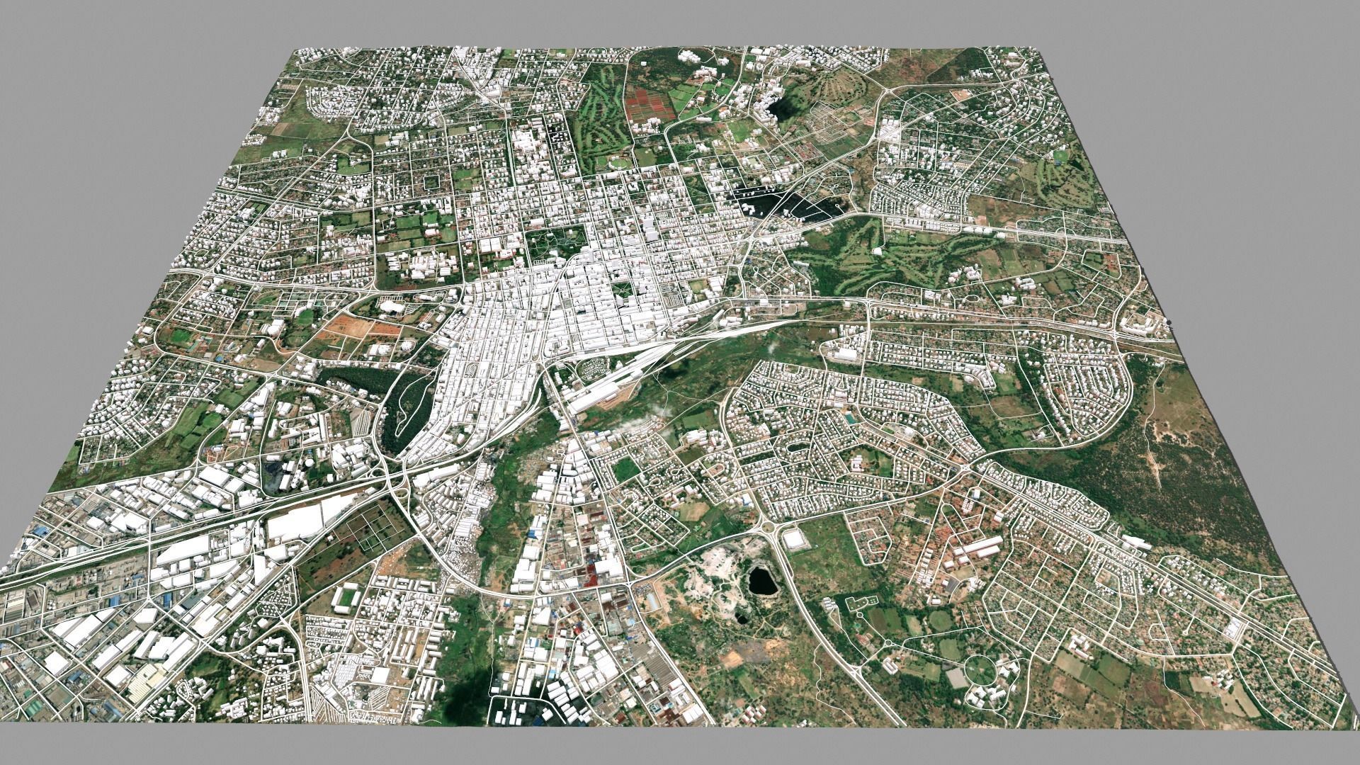 Cityscape Harare Zimbabwe 3D model | CGTrader
