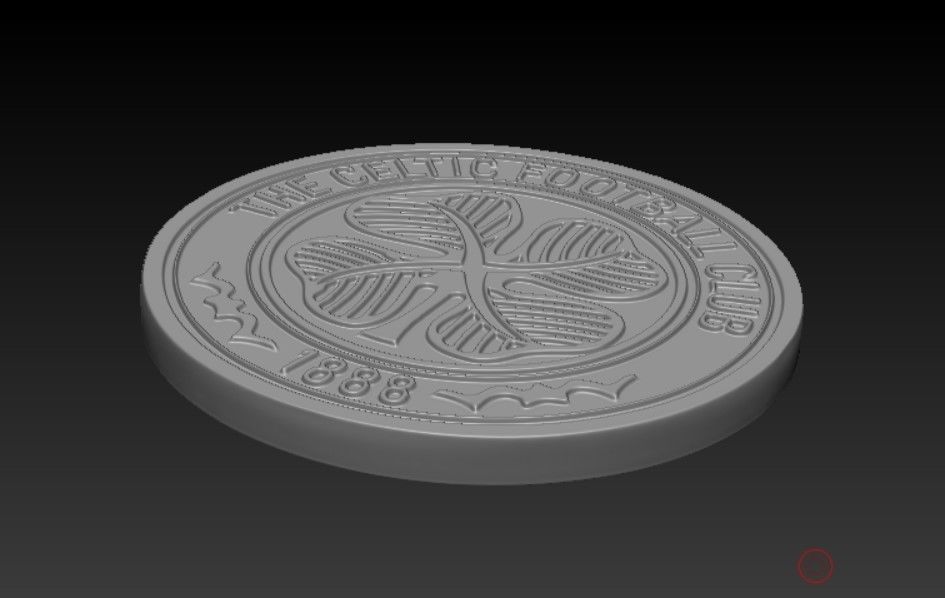 Logo Celtic Football Club 3D model 3D printable | CGTrader