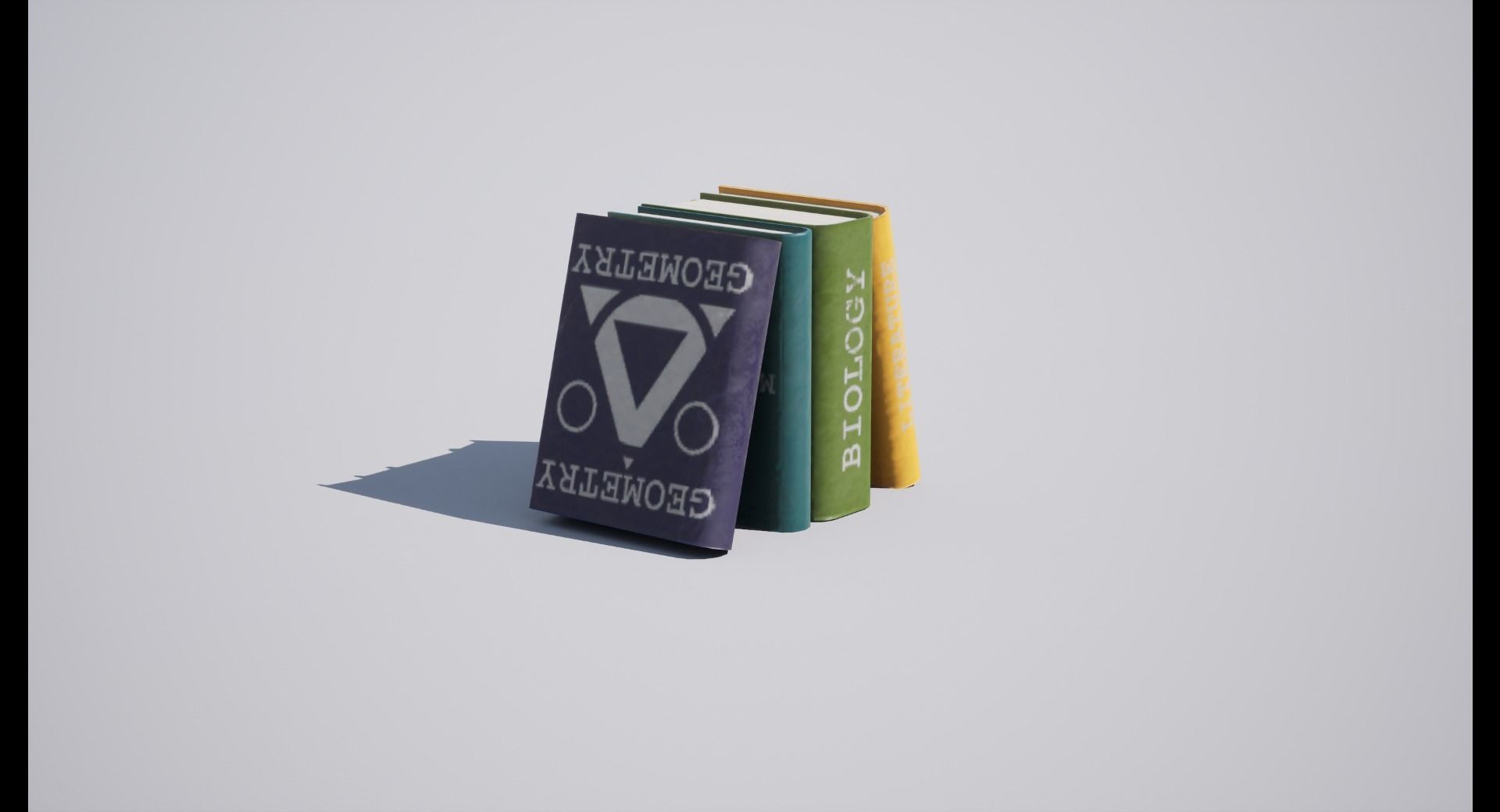 3D model School Books VR / AR / low-poly | CGTrader
