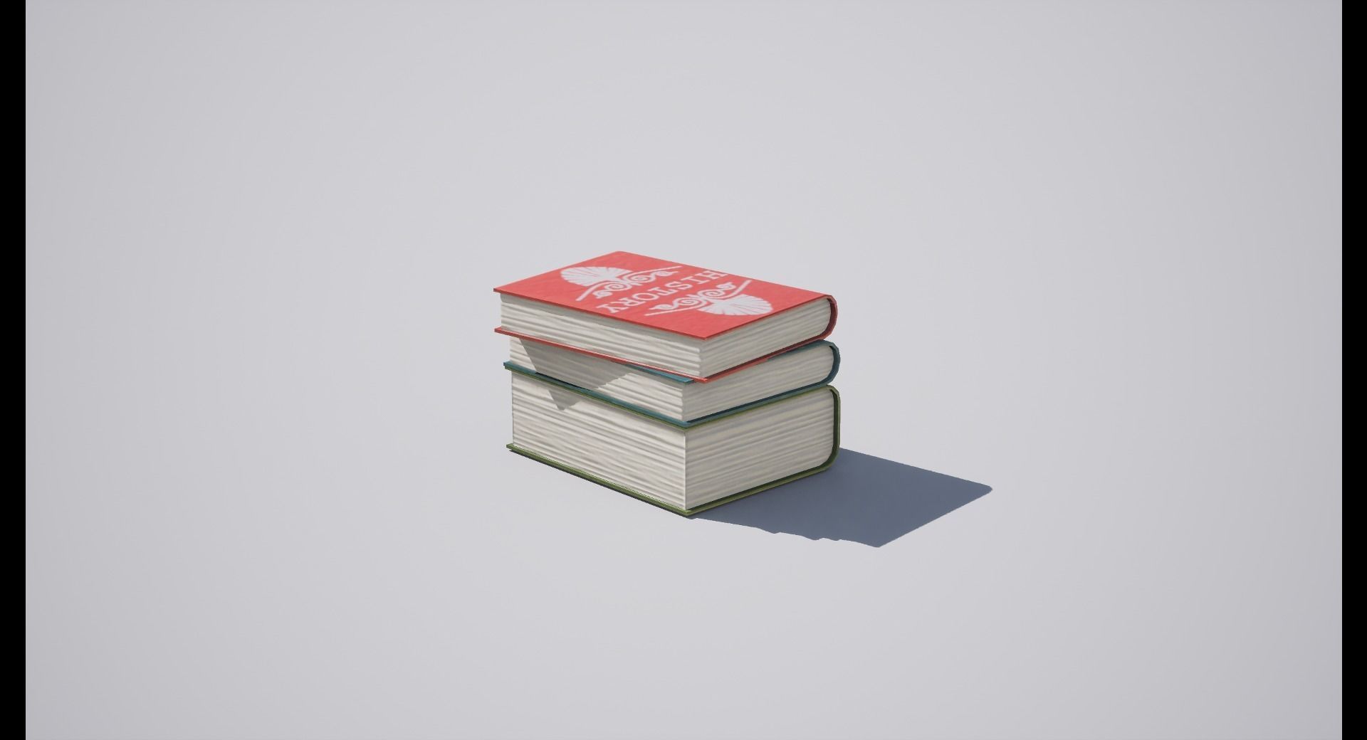 3D model School Books VR / AR / low-poly | CGTrader