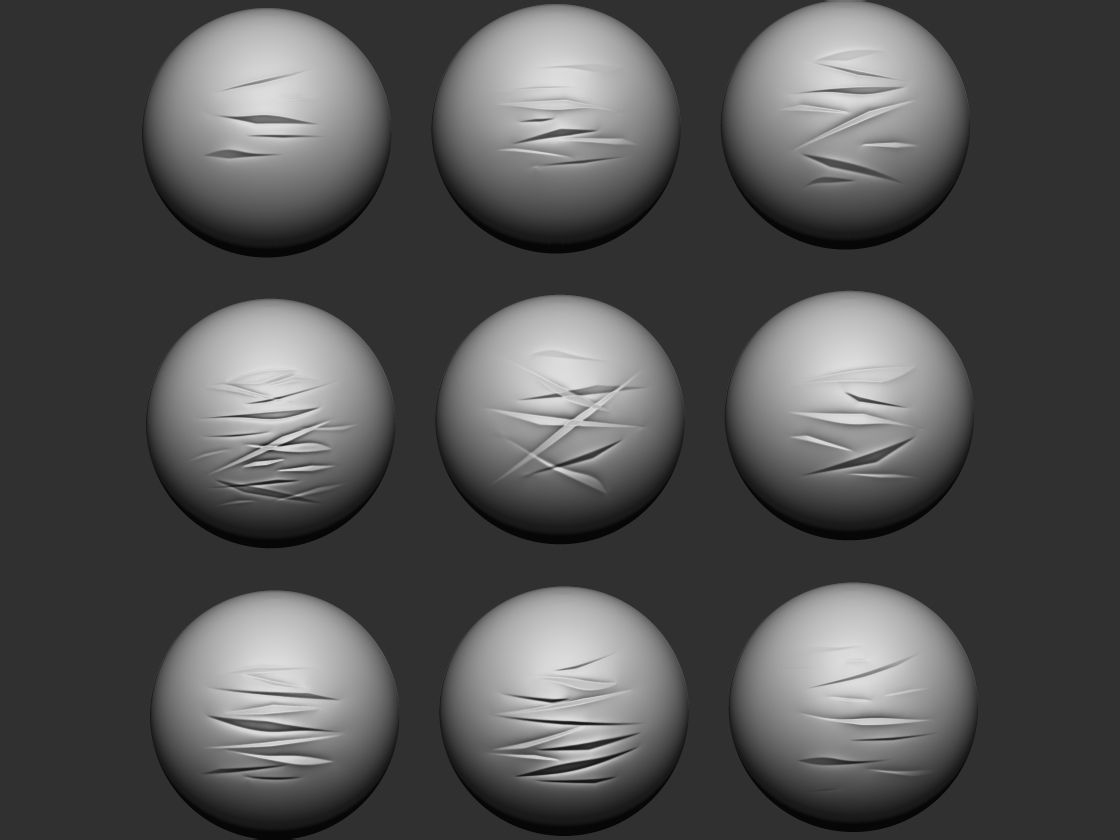 50 Memory Folds Alphas for Zbrush and more 3D model | CGTrader