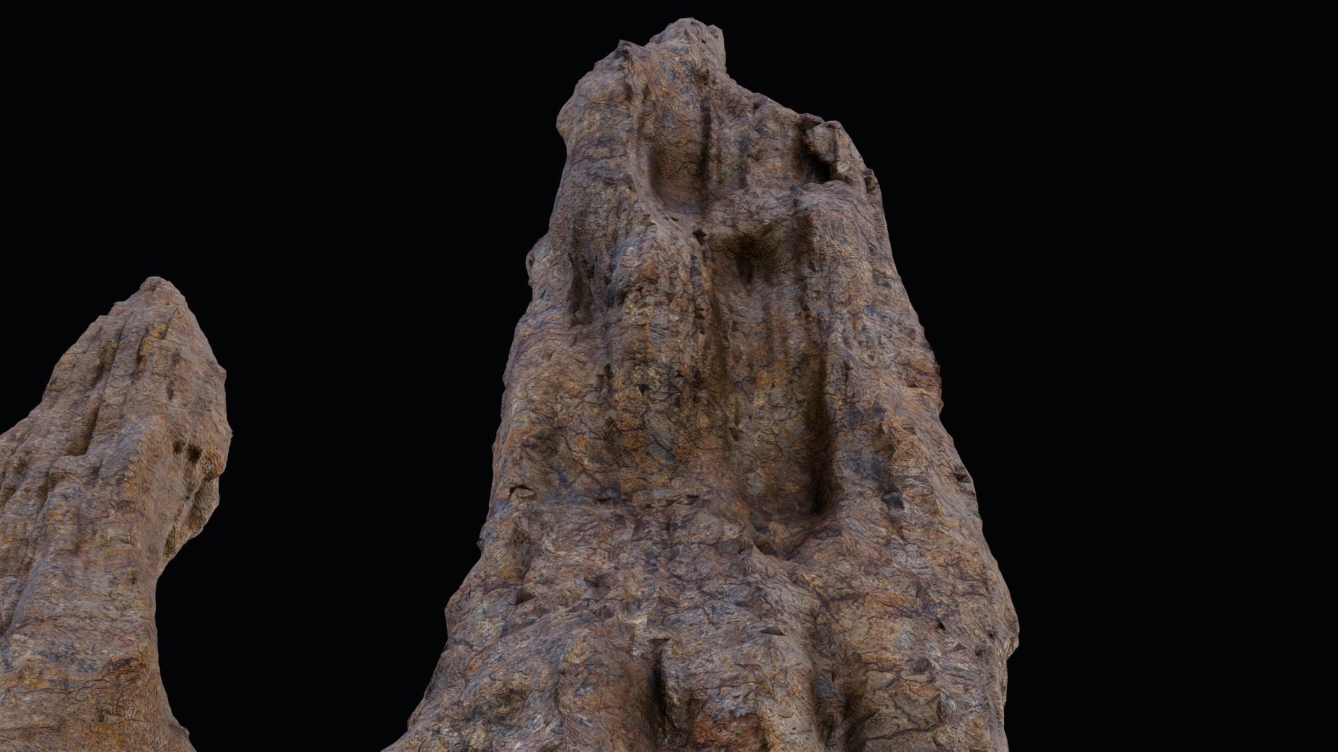 3D model big termite mound VR / AR / low-poly | CGTrader