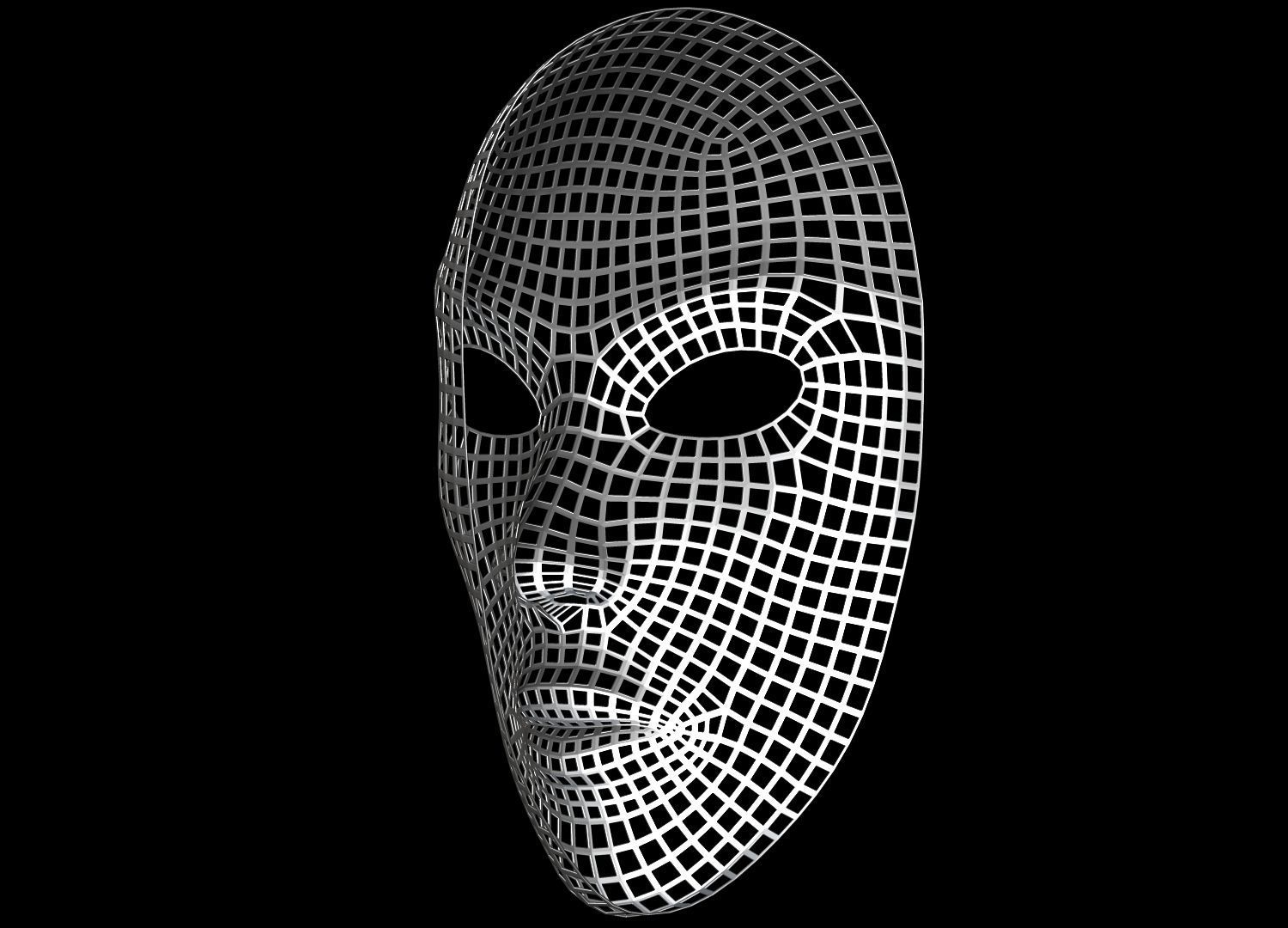 Mask Wire 3D model | CGTrader