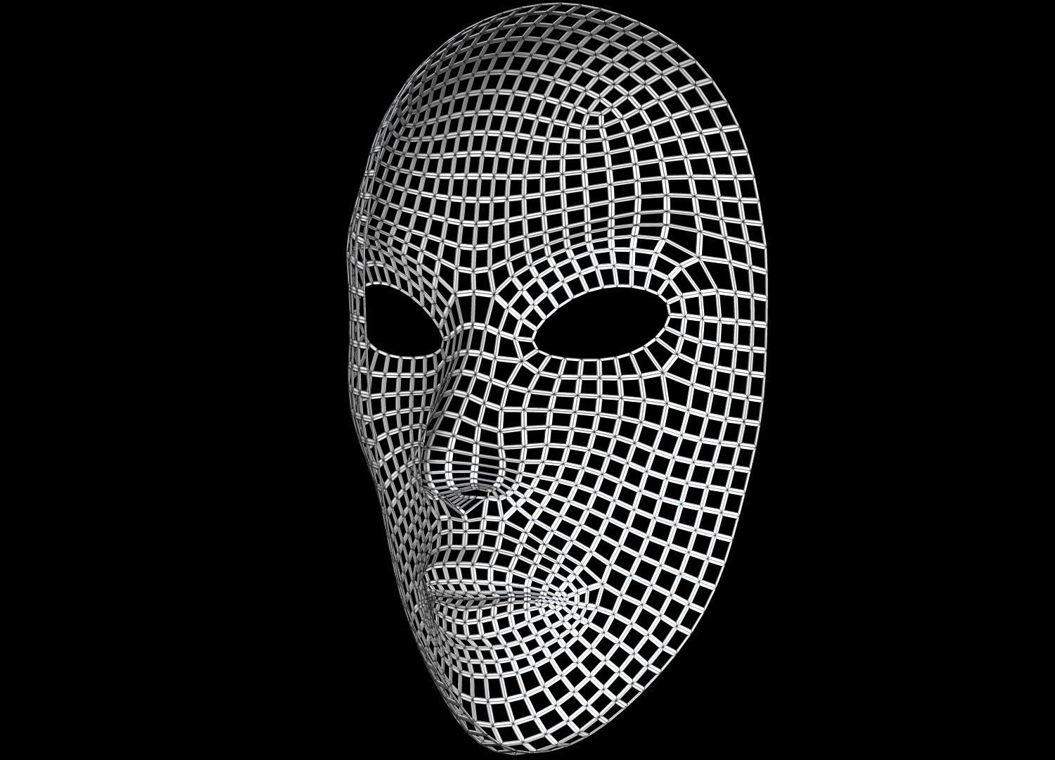 Mask Wire 3D model | CGTrader