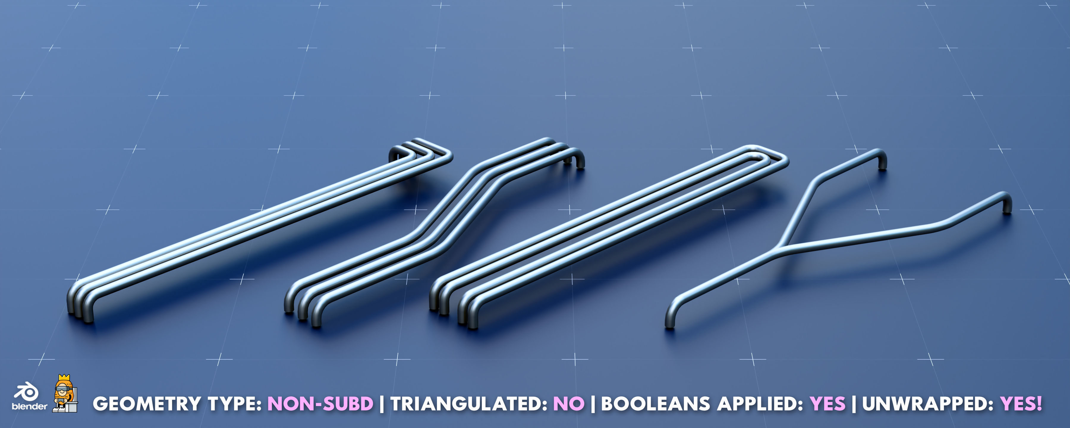 Simple Greeble Cable Kitbash free 3D model | CGTrader