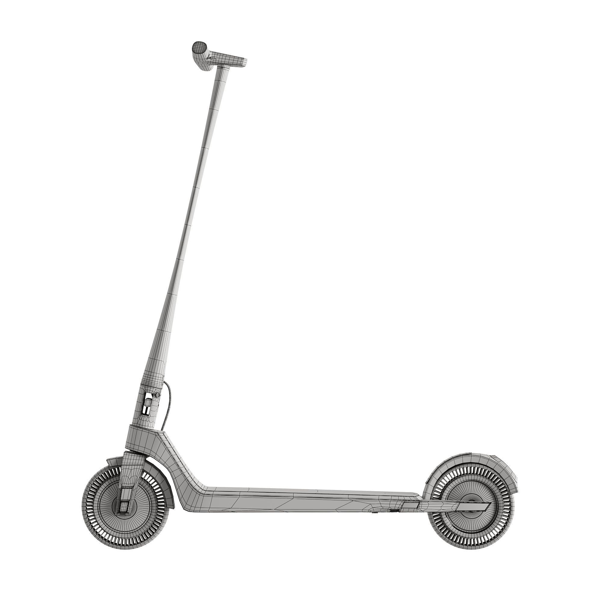 Electric Scooter - Full Process and 3d Models 3D model | CGTrader