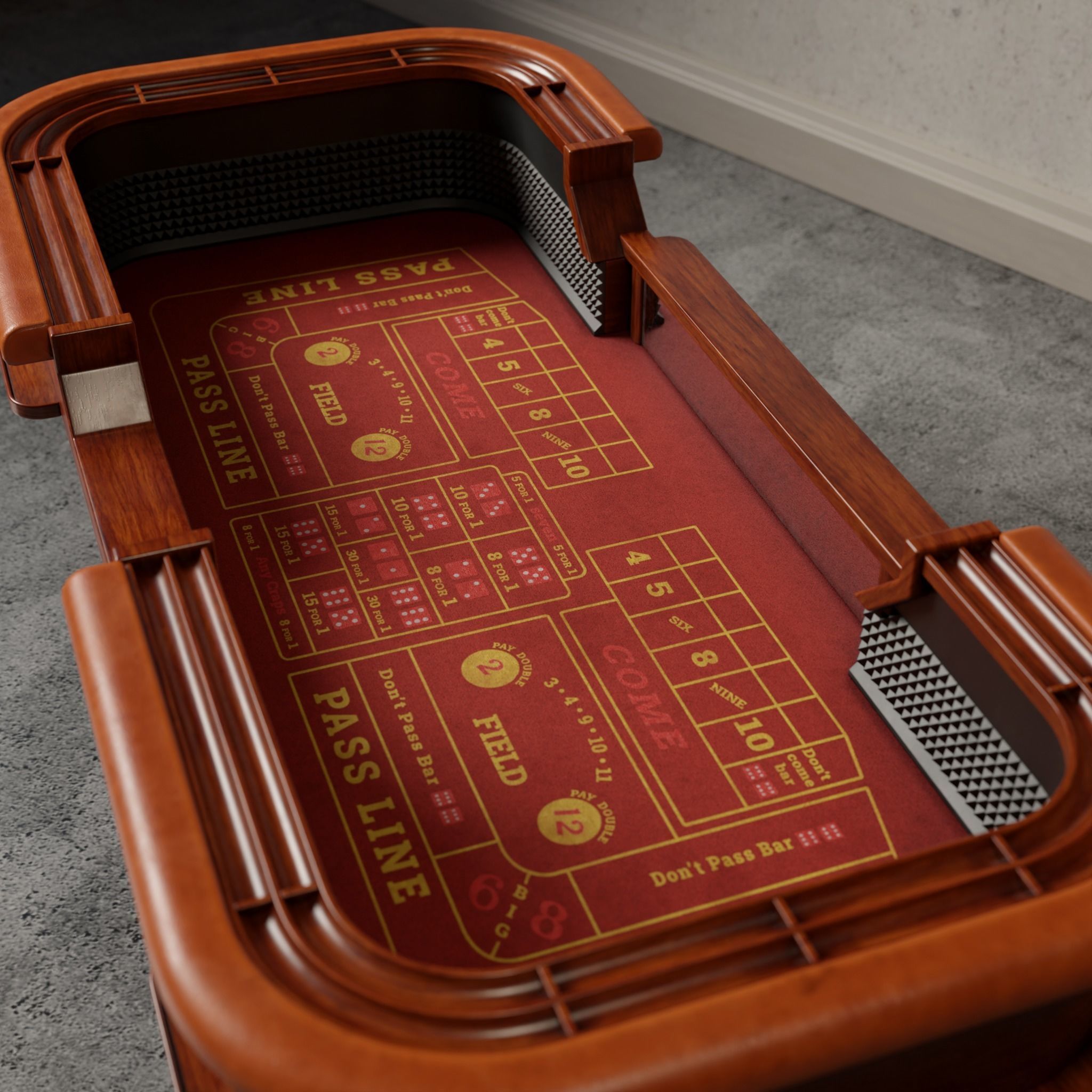 3D model Craps Table 3D VR / AR / low-poly | CGTrader