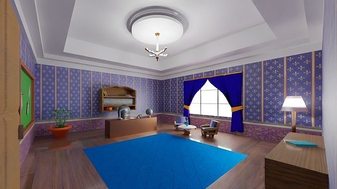 Office Room 3D model | CGTrader