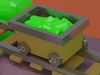 Mineshaft Low Poly 3d model train station with lights free 3D model ...