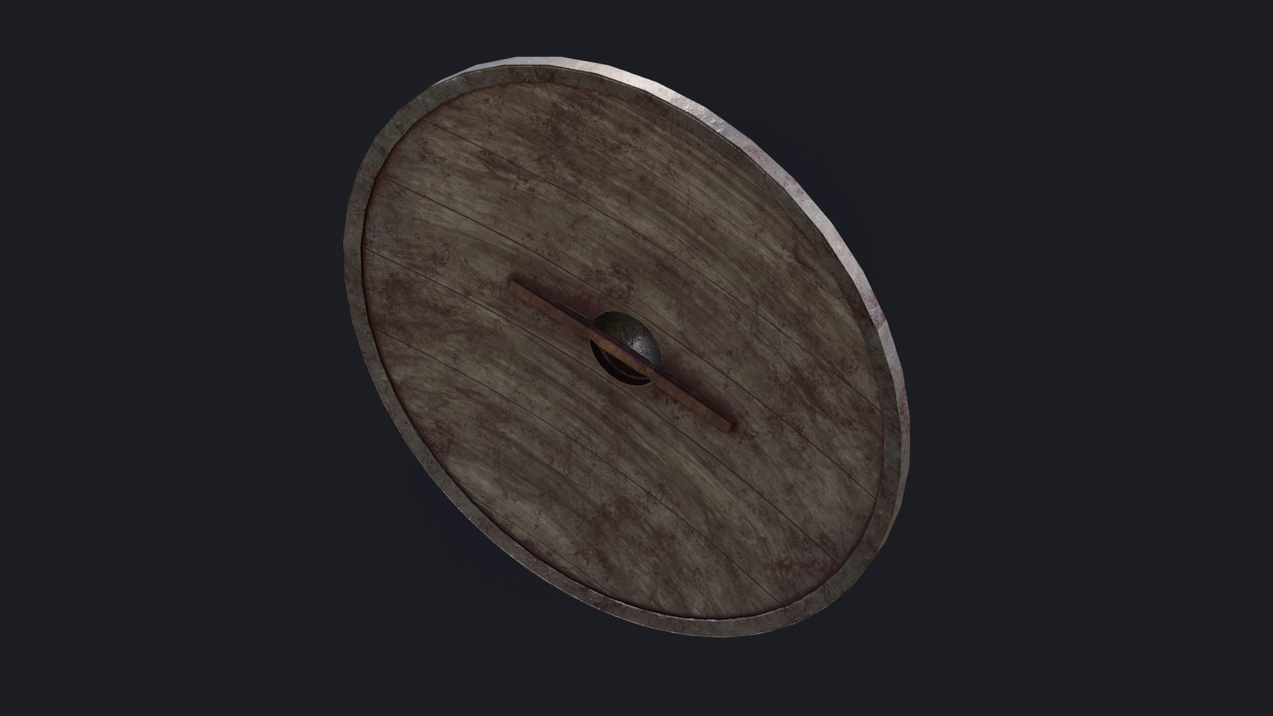 3D model Realistik viking shield Low-poly VR / AR / low-poly | CGTrader