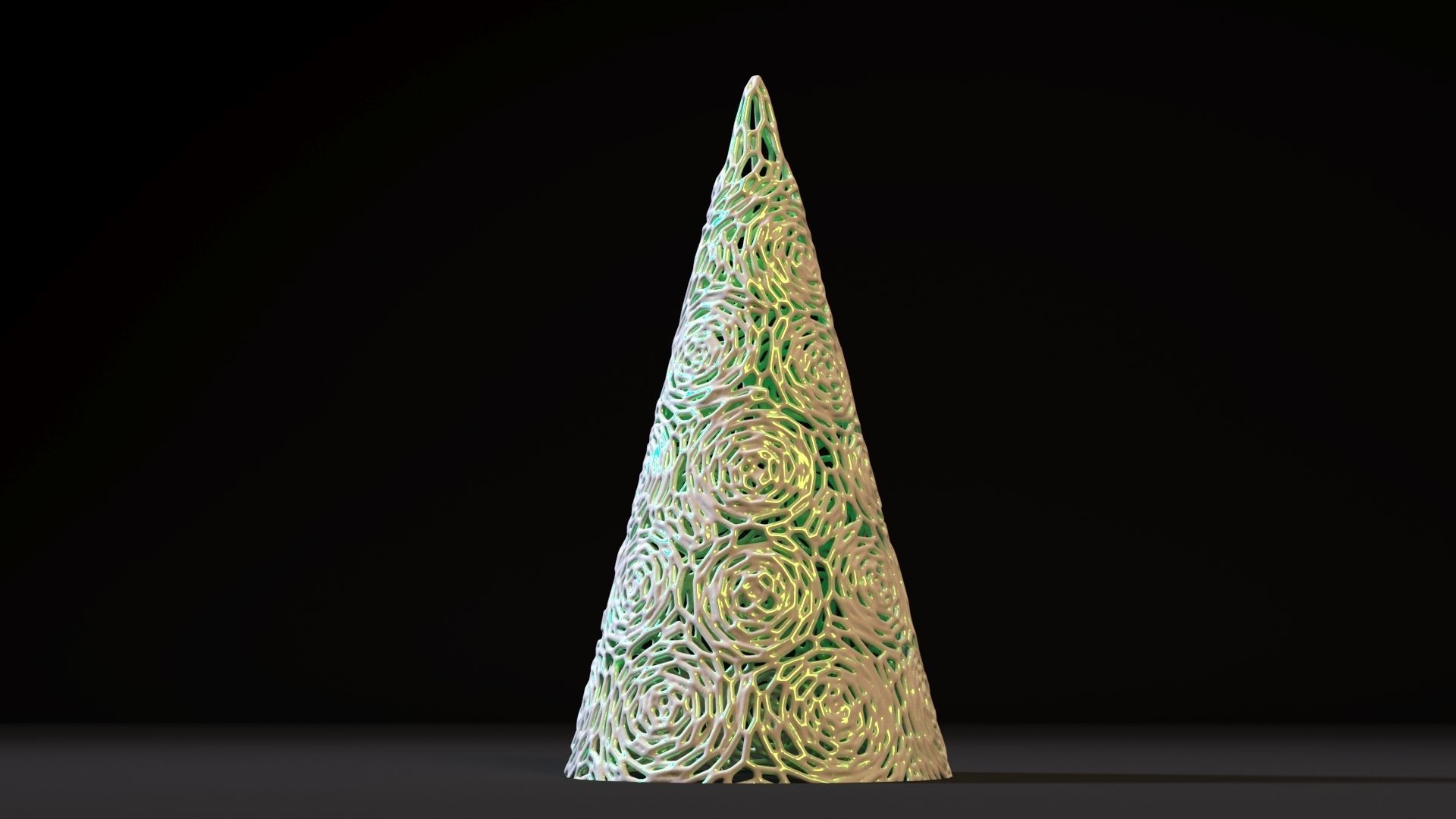 Christmas tree 3D model 3D printable | CGTrader