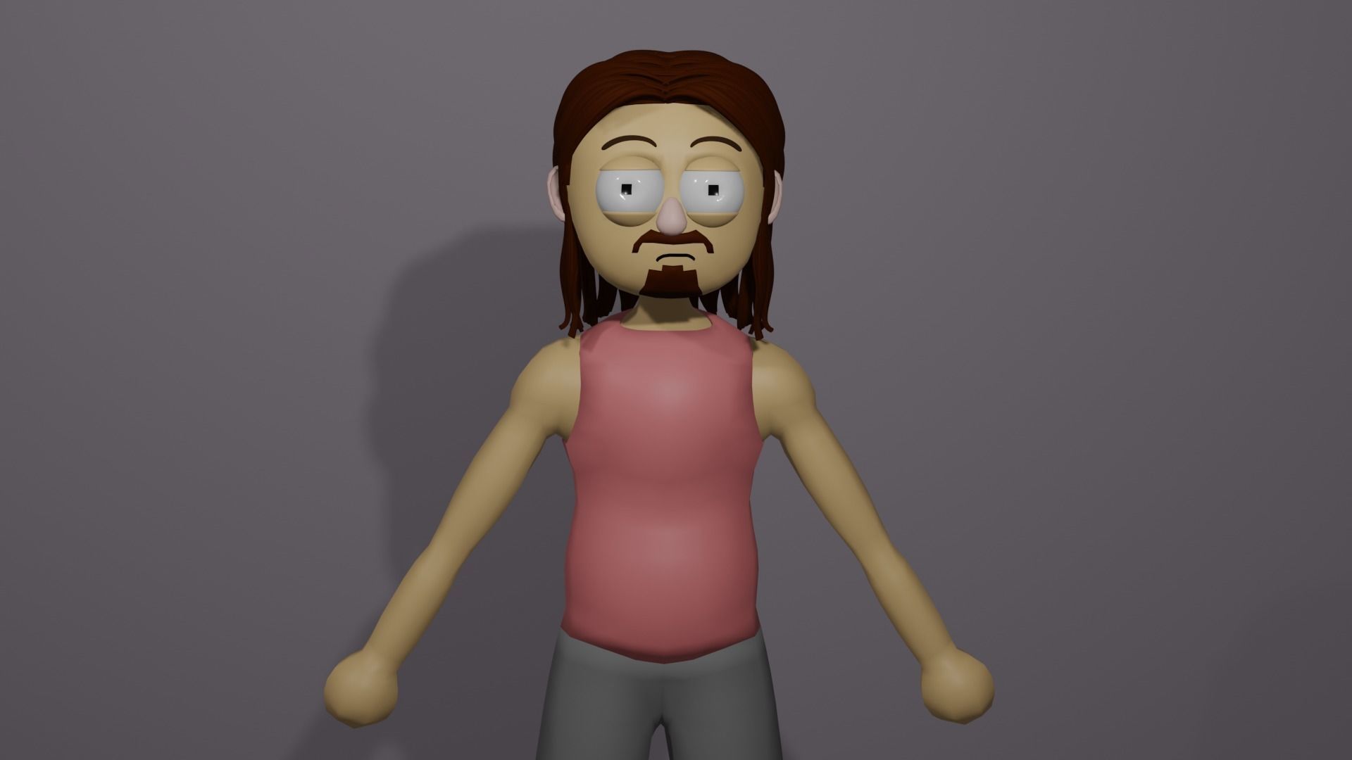 3D model Customizable Cartoon Characters VR / AR / low-poly | CGTrader