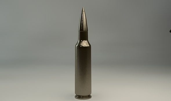 Photo realistic bullet 3D model | CGTrader