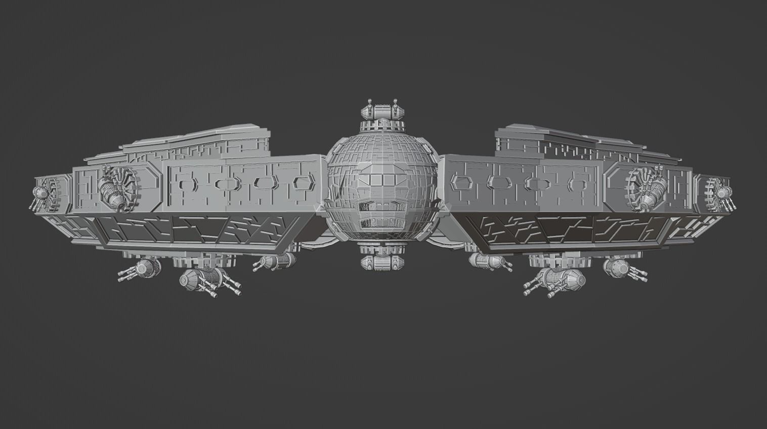 Star Wars Ship Low Poly Look 3D model | CGTrader
