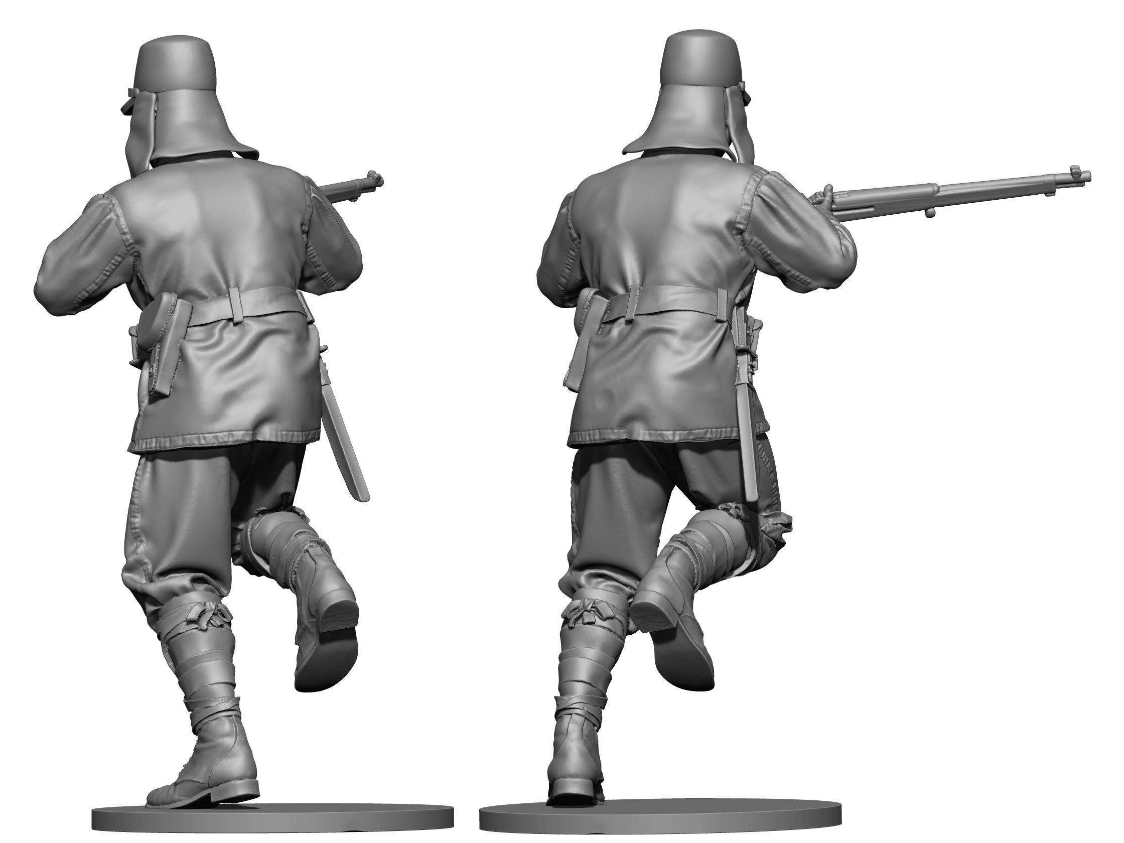 Japan soldier ww2 3D model 3D printable | CGTrader