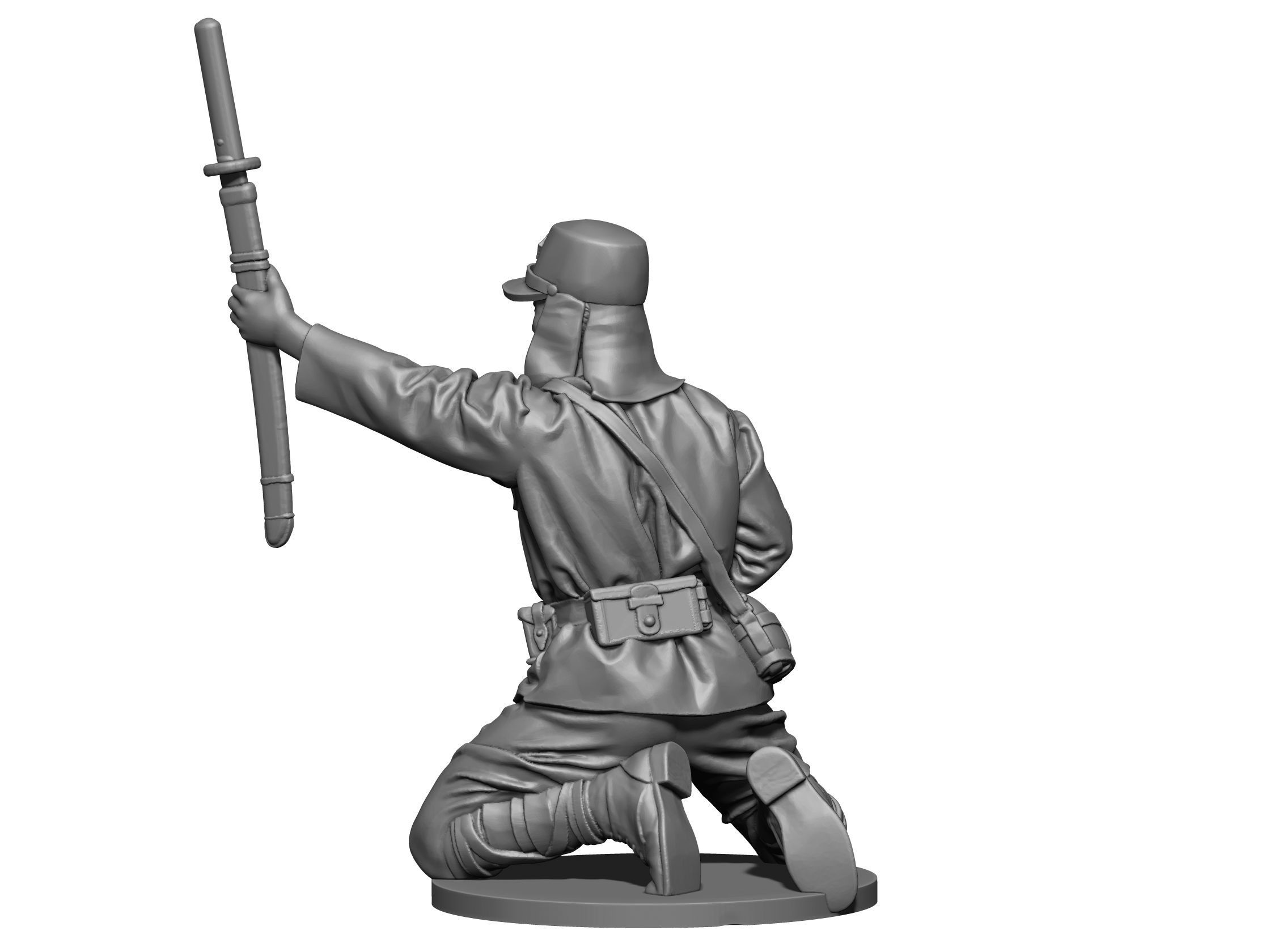 Japan Soldier ww2 3D model 3D printable | CGTrader