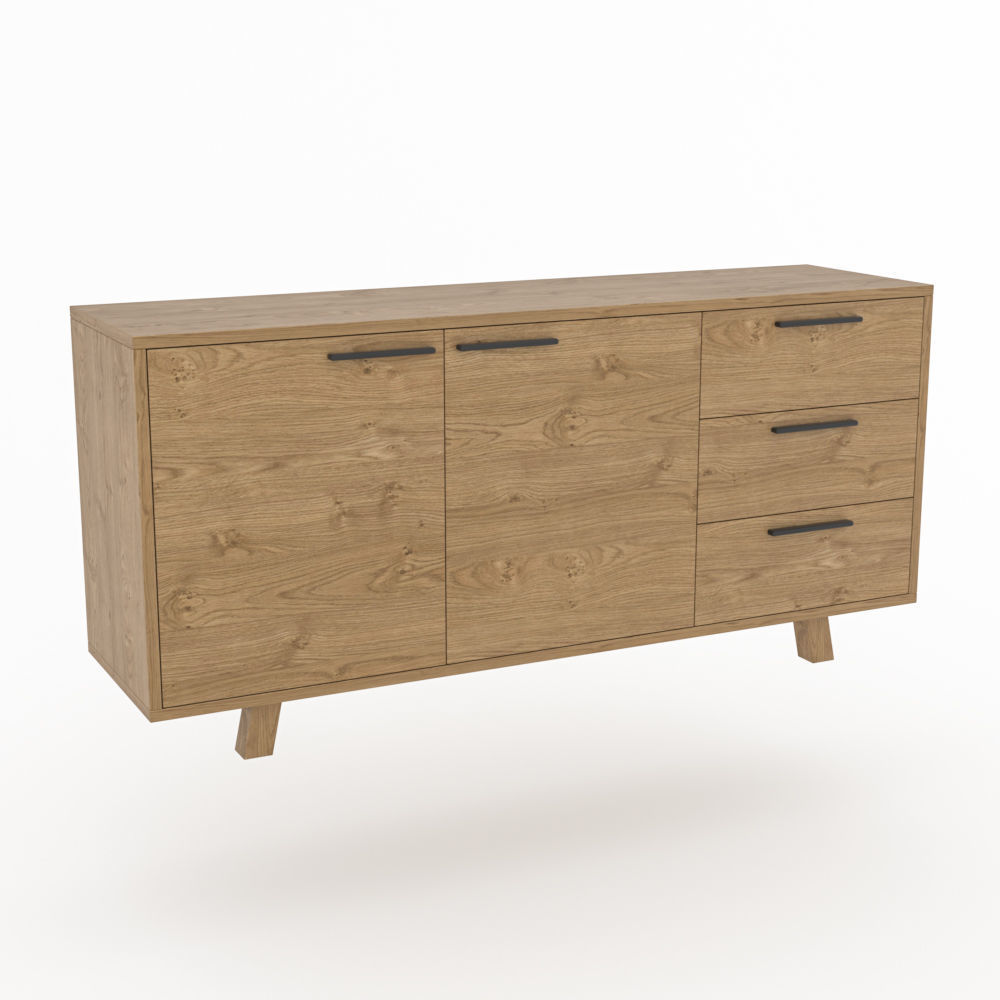 Chest of drawers Blanga by MOMA Studio 3D model | CGTrader