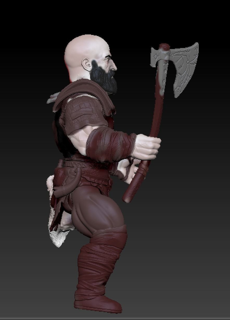 KRATOS REMCO STYLE 3D model 3D printable | CGTrader