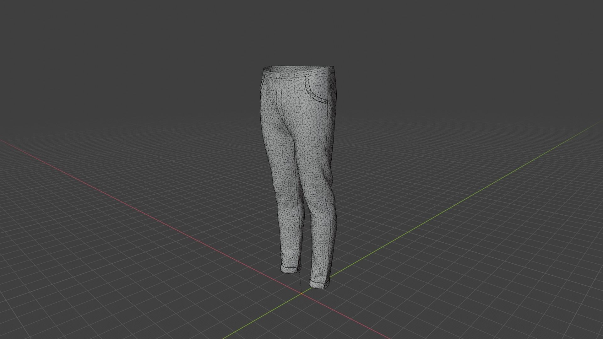 3D model Pants mannequin wearing VR / AR / low-poly | CGTrader