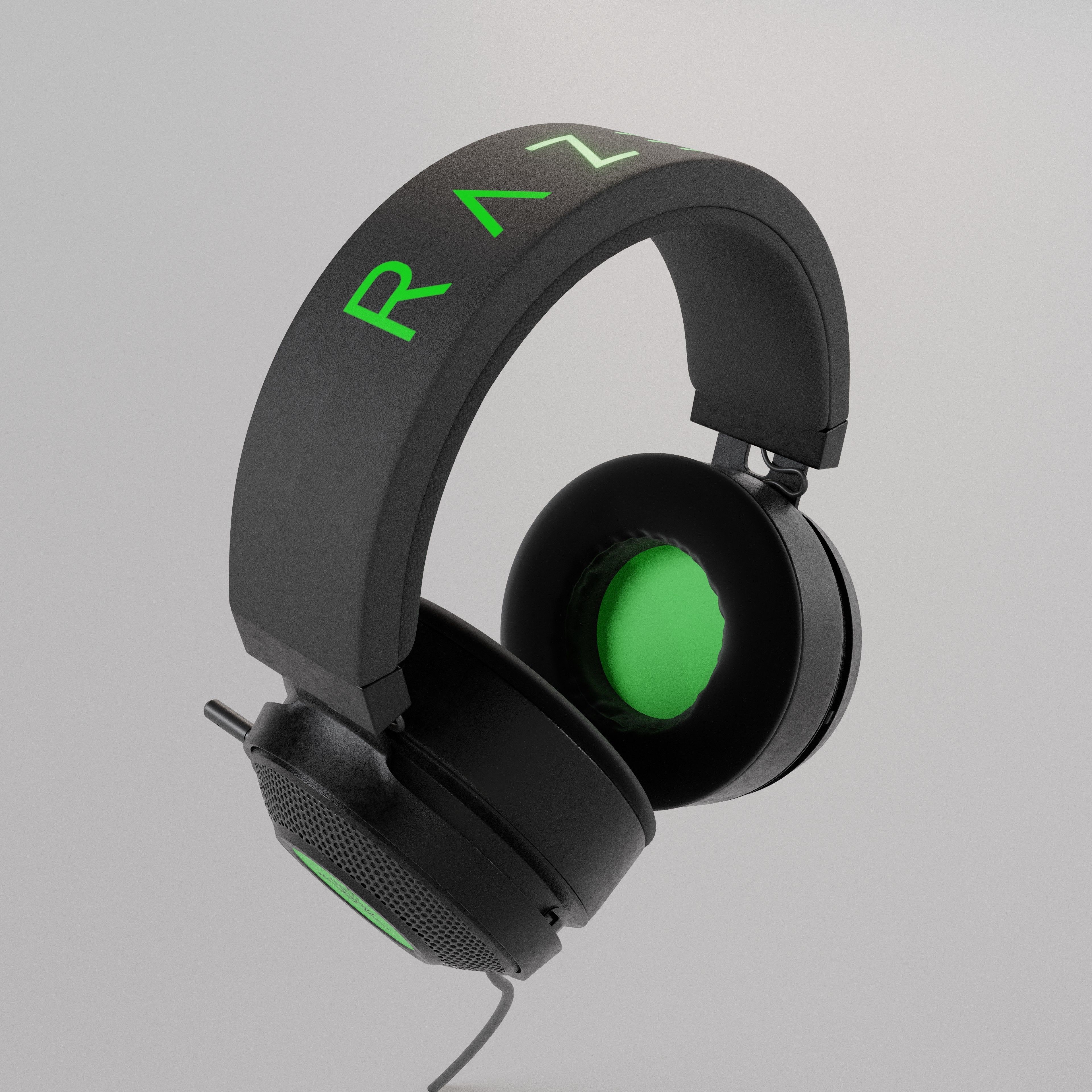 Headset Razer 3D model | CGTrader