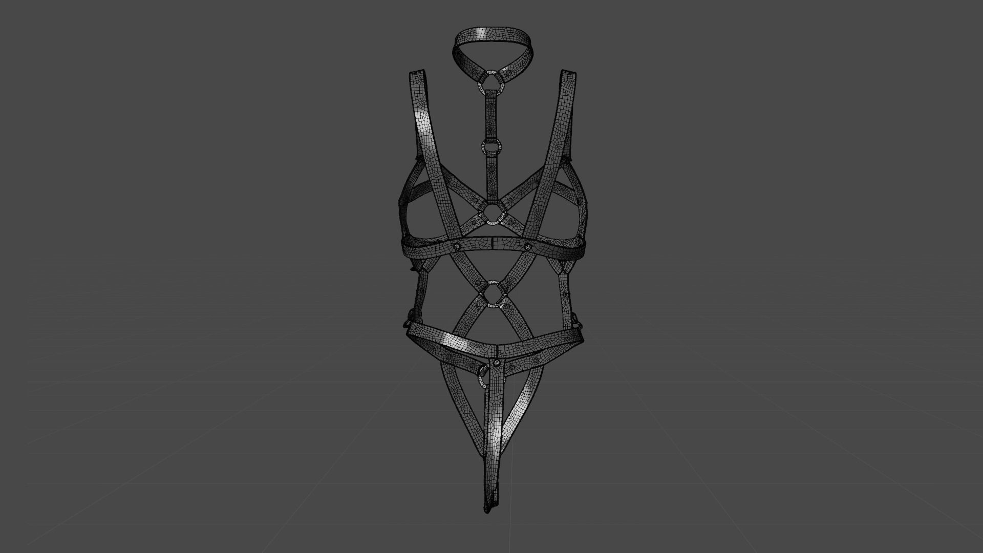 Lingerie Harness 3D model | CGTrader