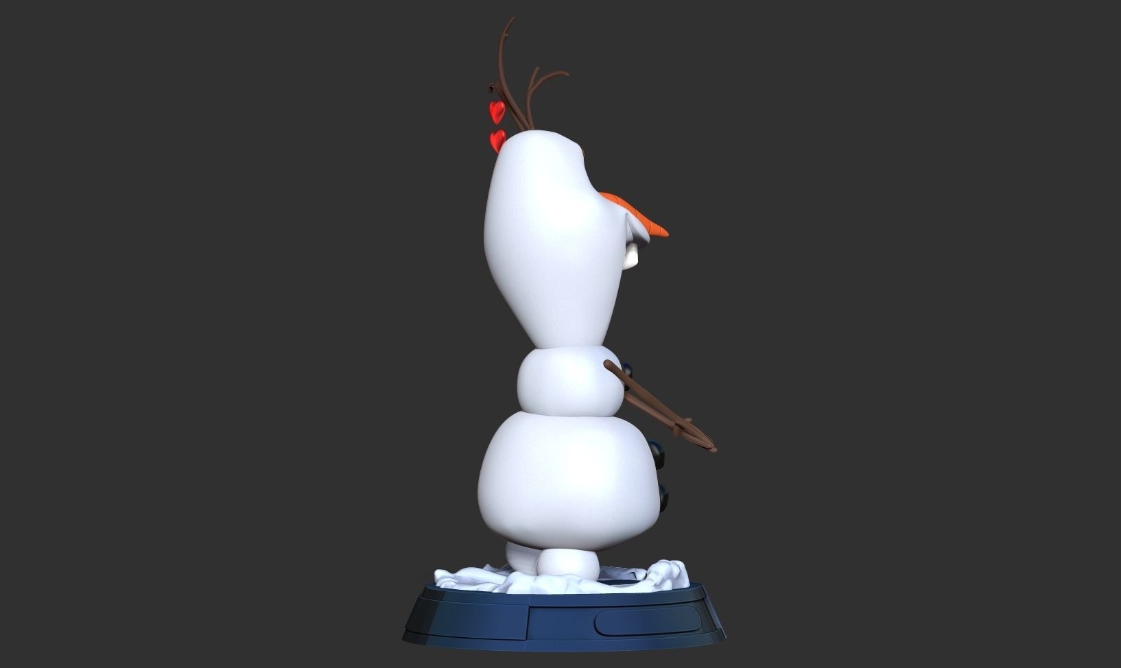 Olaf - Merry Christmas 3D model 3D printable | CGTrader