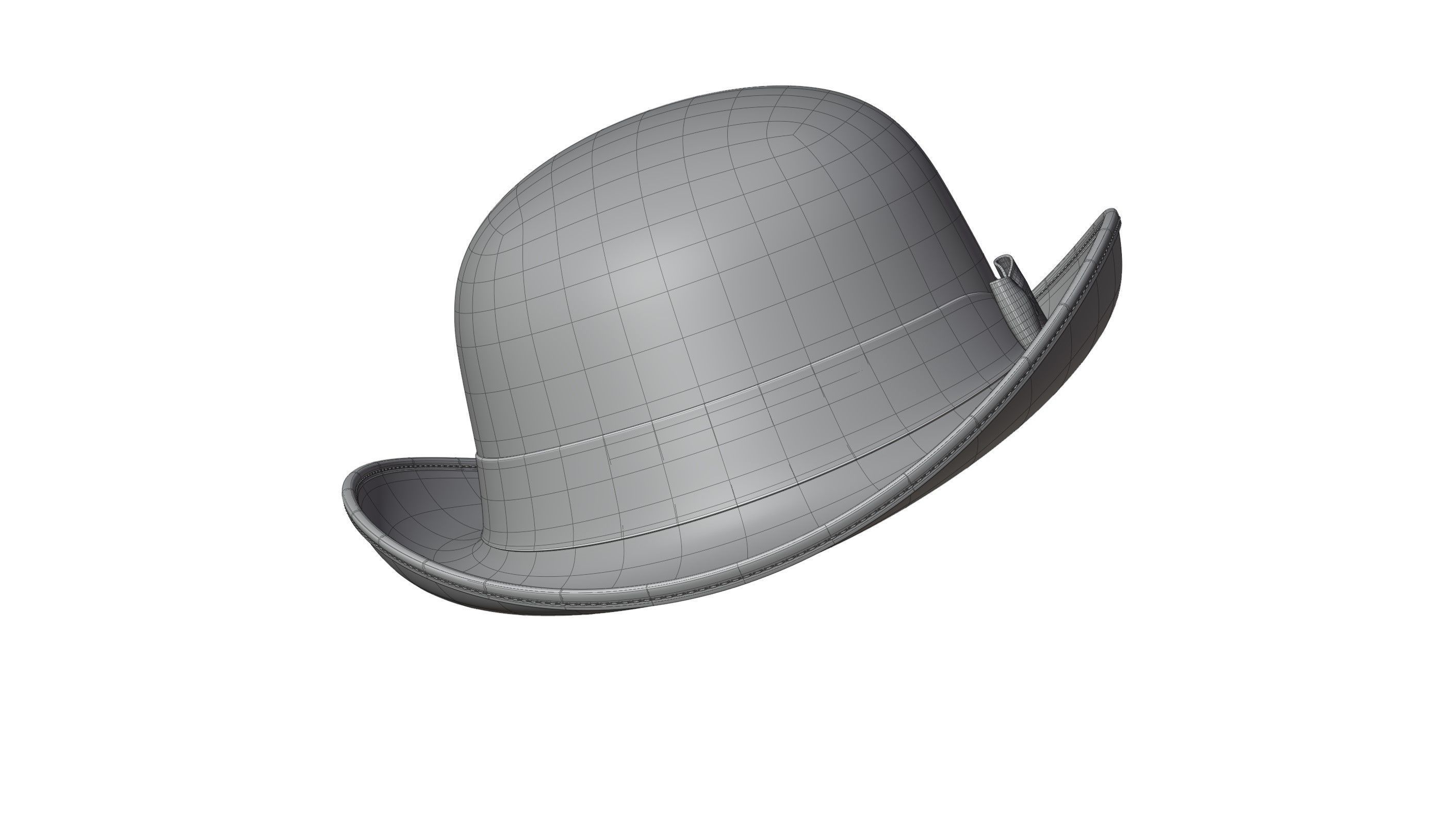 Bowler Hat 3D model | CGTrader