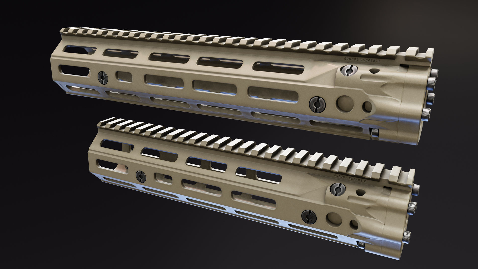 3D model DD RIS III Handguard VR / AR / low-poly | CGTrader