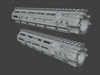 3D model DD RIS III Handguard VR / AR / low-poly | CGTrader