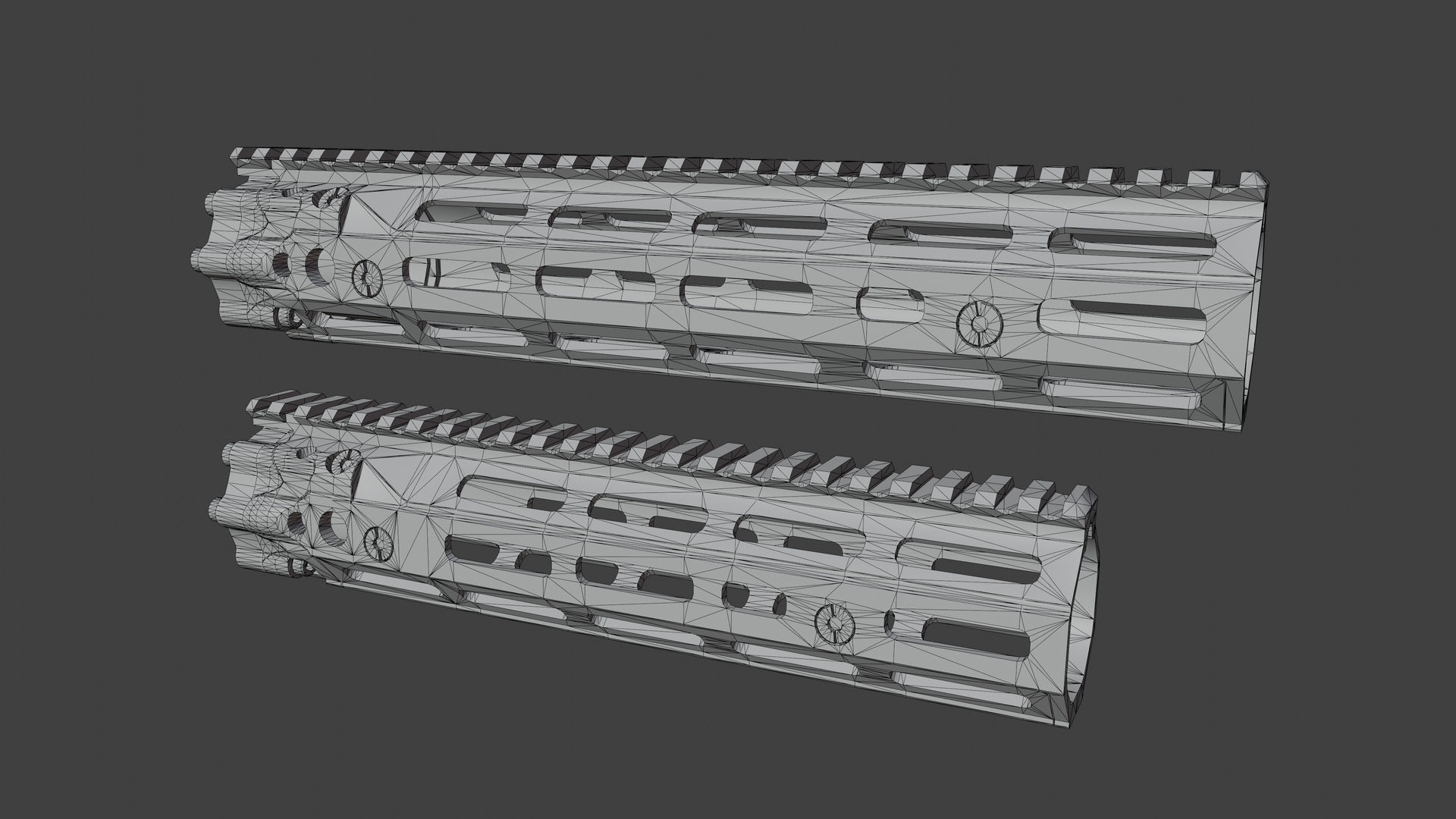 3D model DD RIS III Handguard VR / AR / low-poly | CGTrader