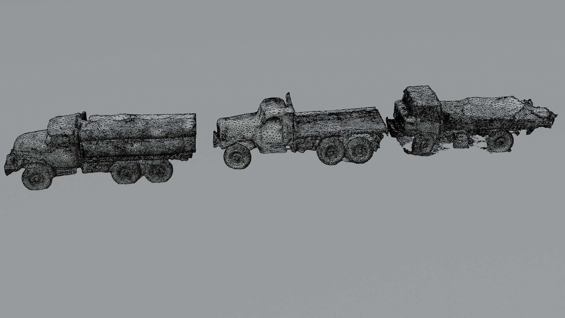 Soviet Truck Pack 3D model | CGTrader