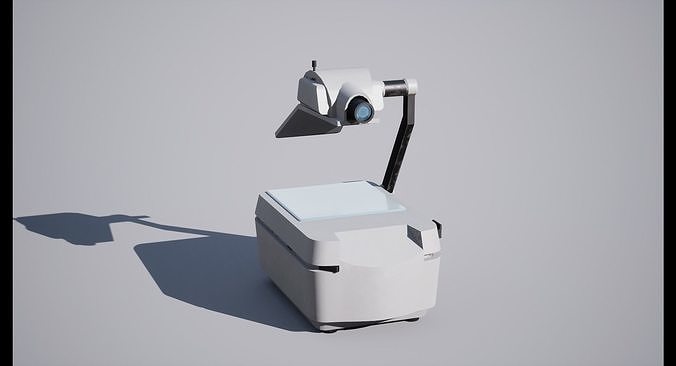 3D model Overhead Projector VR / AR / low-poly | CGTrader