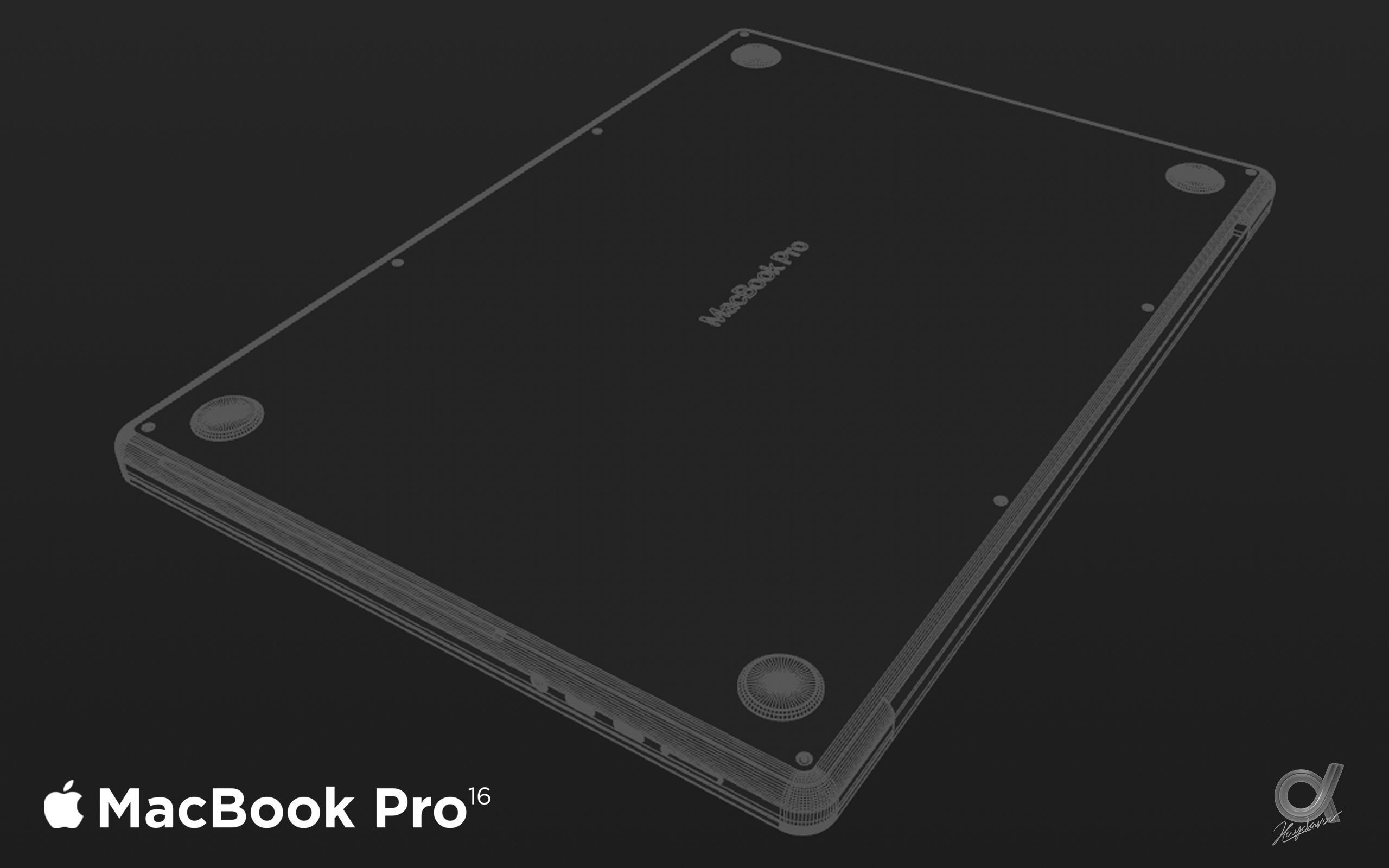 Apple Macbook Pro 2021 3D model rigged | CGTrader