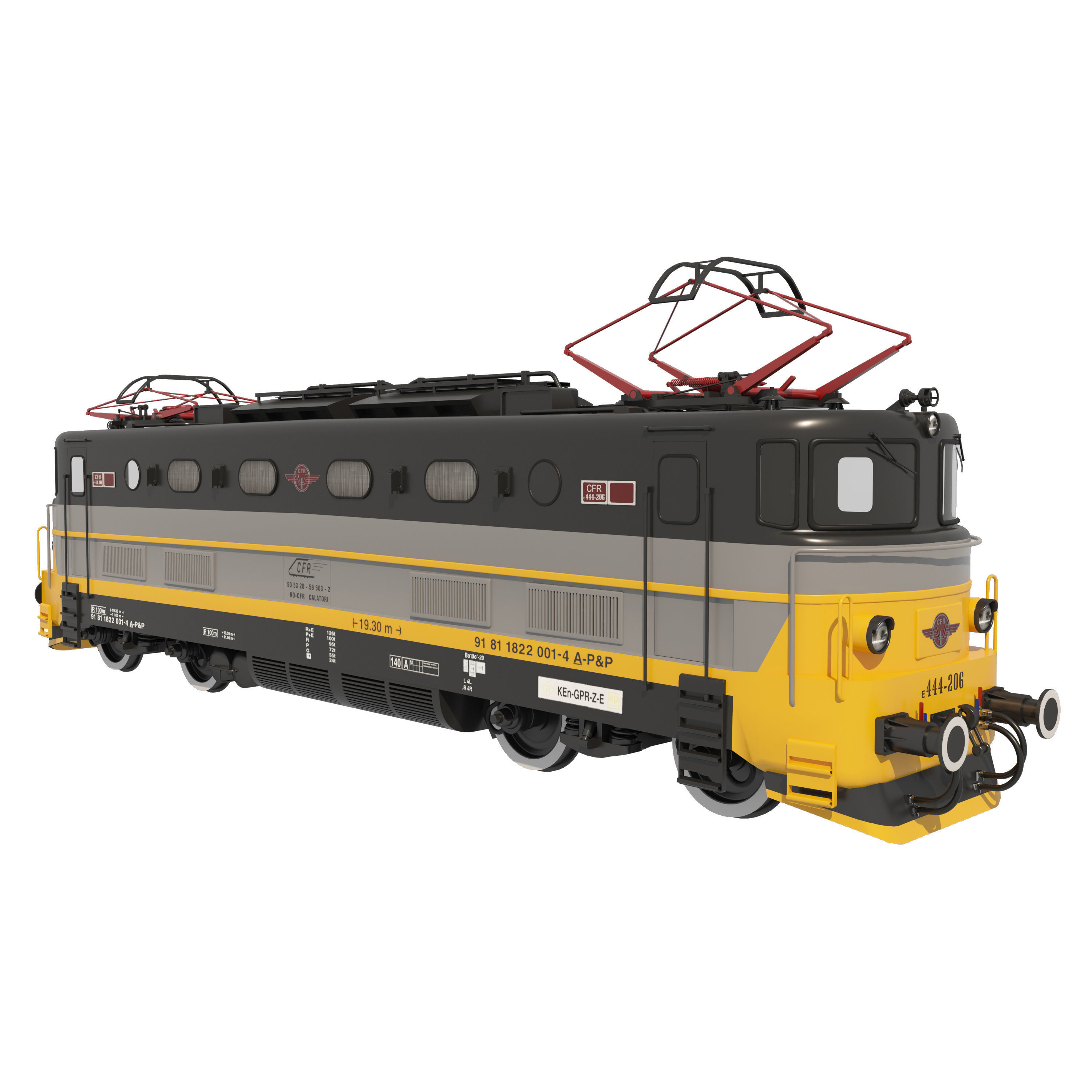 Locomotives pack 3D model | CGTrader