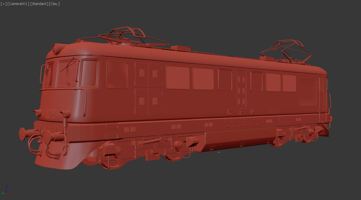 Locomotives pack 3D model | CGTrader