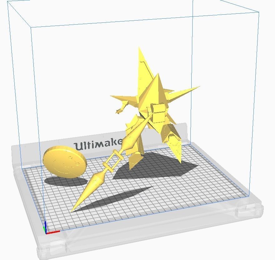 King Kittan Gurren Lagann 3D model 3D printable | CGTrader