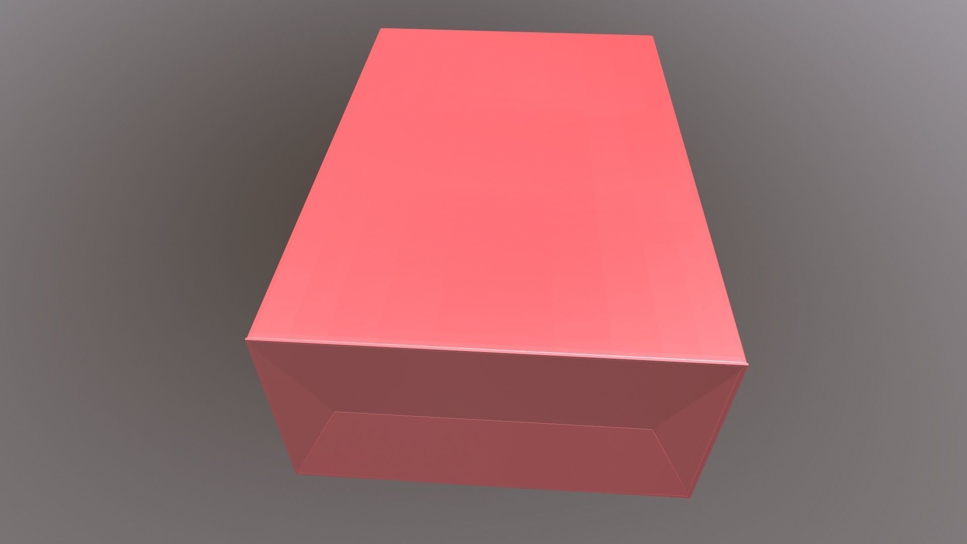 Packaging Red Box 3D model | CGTrader