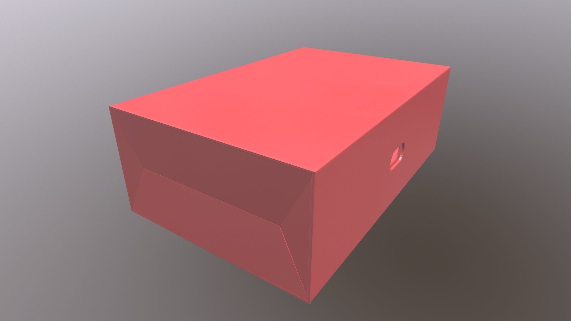 Packaging Red Box 3D model | CGTrader