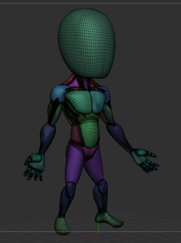 Chibi Body Type - Base Model for sculpting 3D model | CGTrader