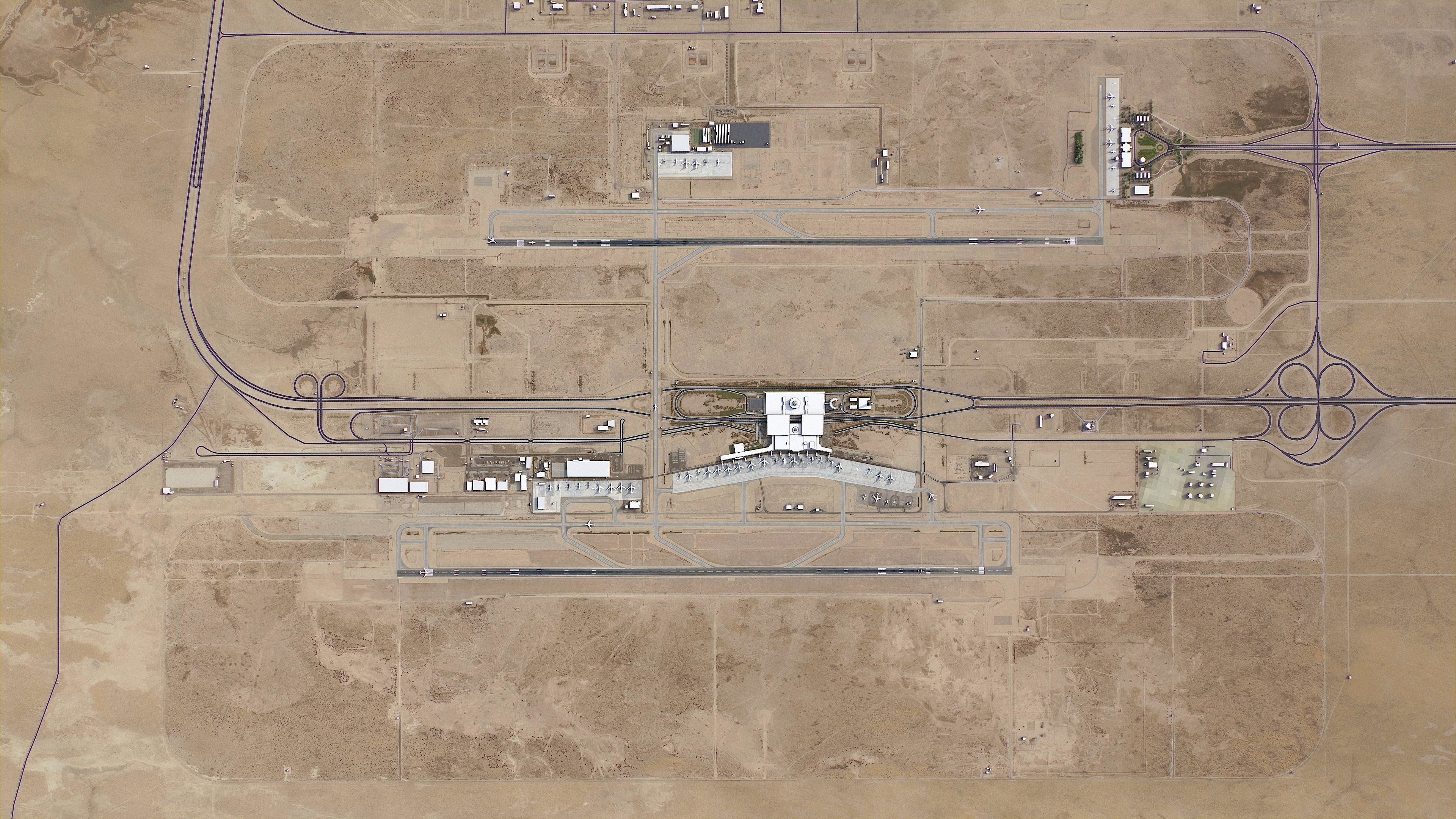 3D model Dammam Airport VR / AR / low-poly | CGTrader
