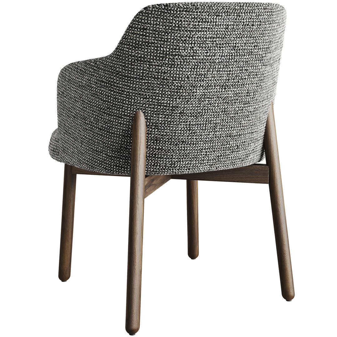 Porada Abby Chair 3D model | CGTrader