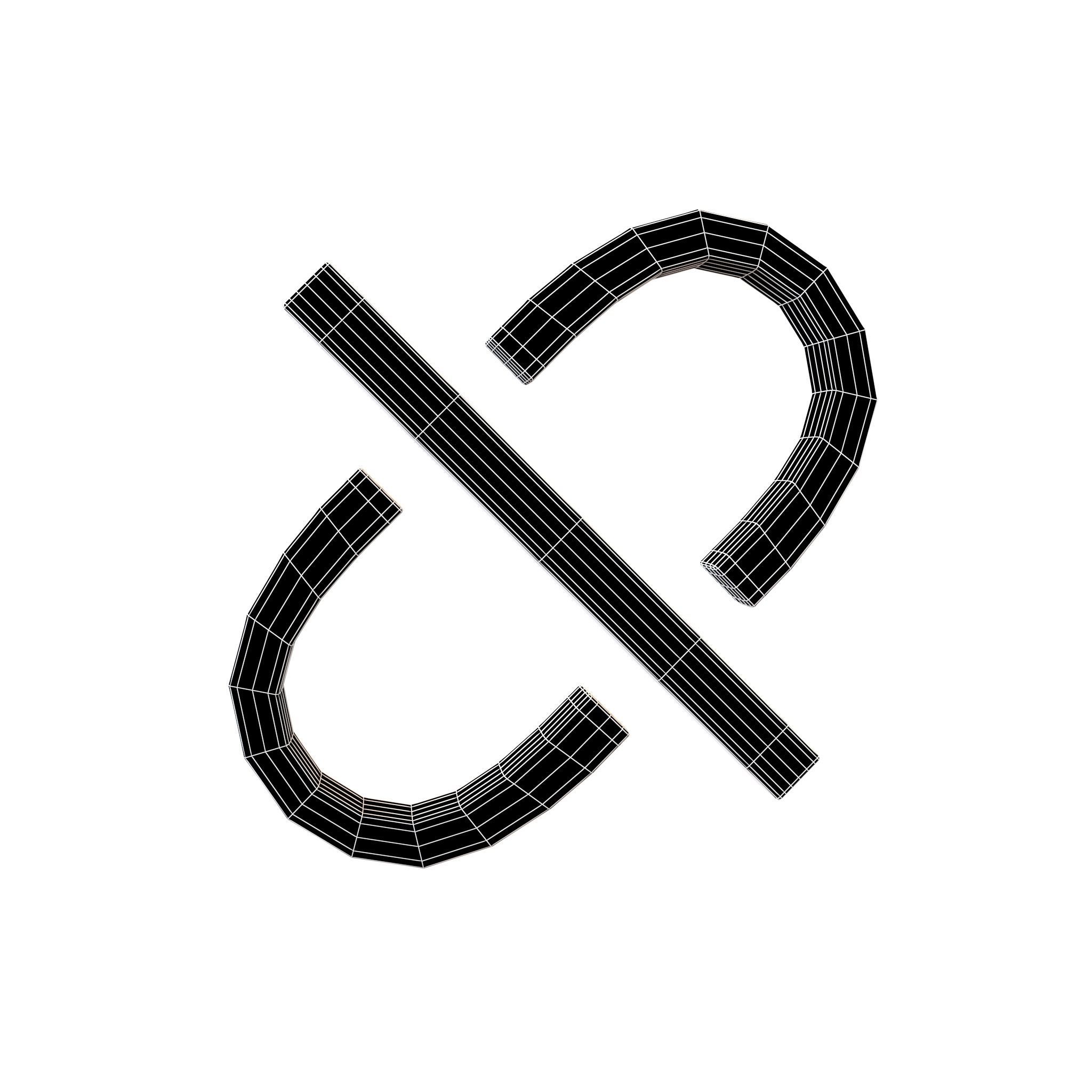 3D model Disconnect Symbol v1 003 VR / AR / low-poly | CGTrader