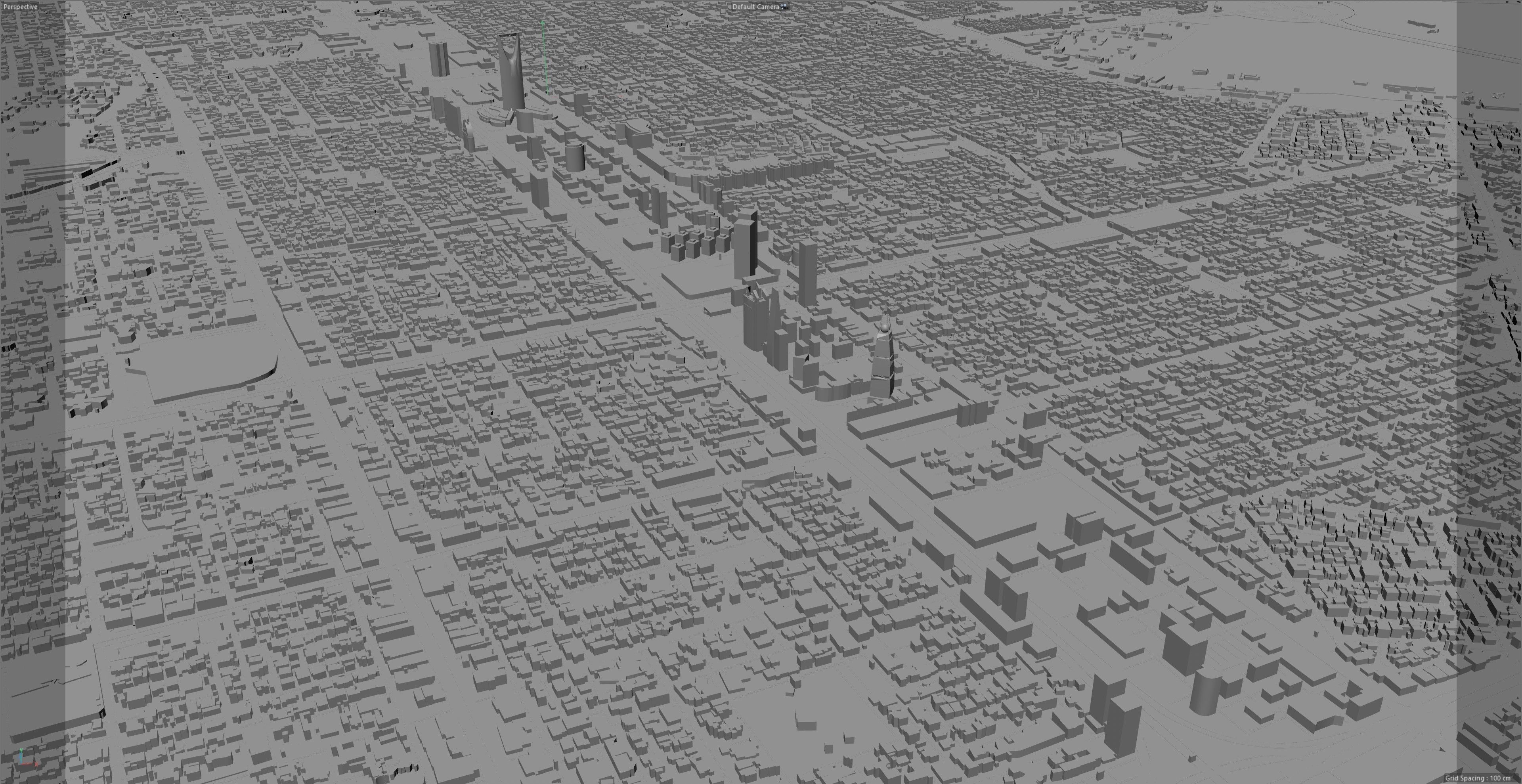 3D model Riyadh Downtown Saudi Arabia VR / AR / low-poly | CGTrader