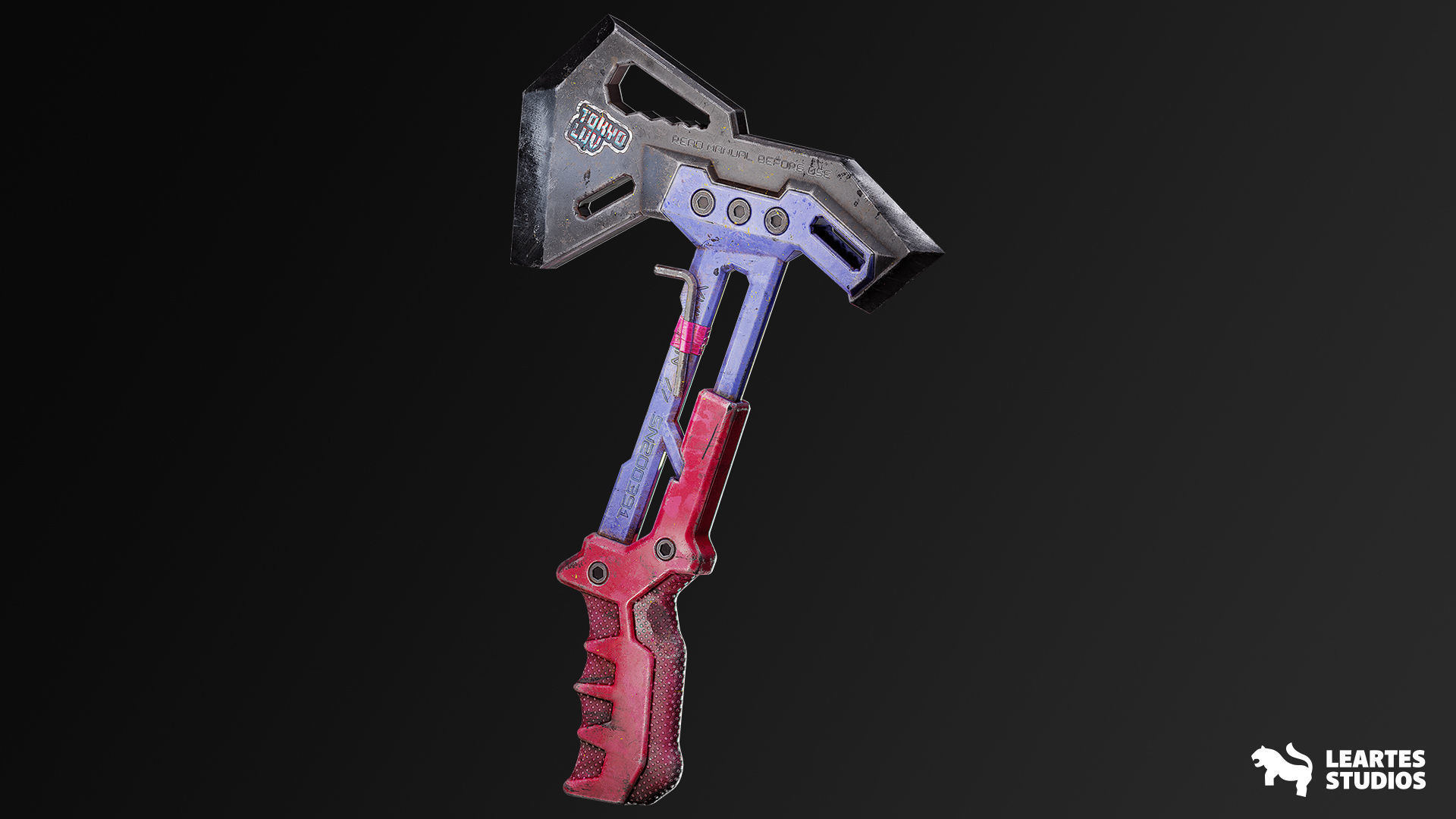3D model Cyberpunk Melee Weapons VR / AR / low-poly | CGTrader