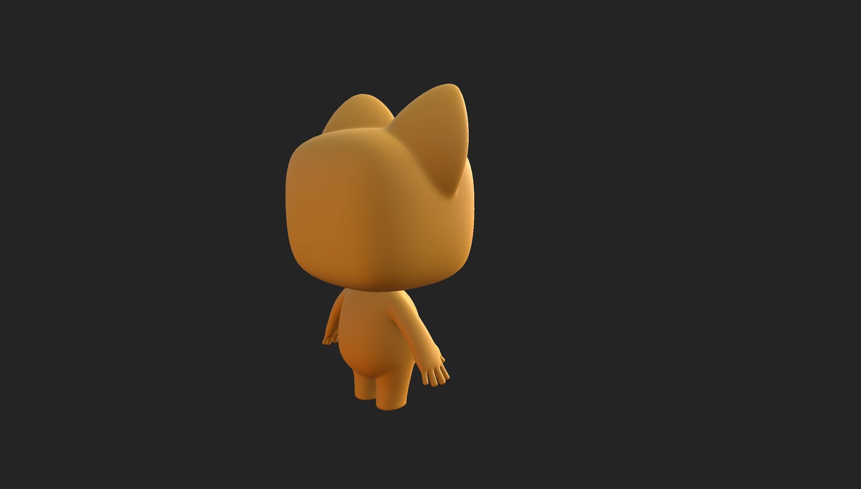 Cartoon Cat 3D model | CGTrader